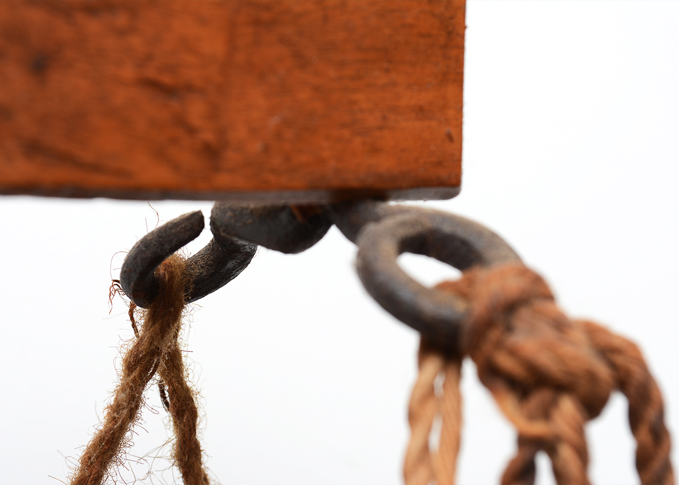 Antique Wooden Hanging Balance Scale | EBTH