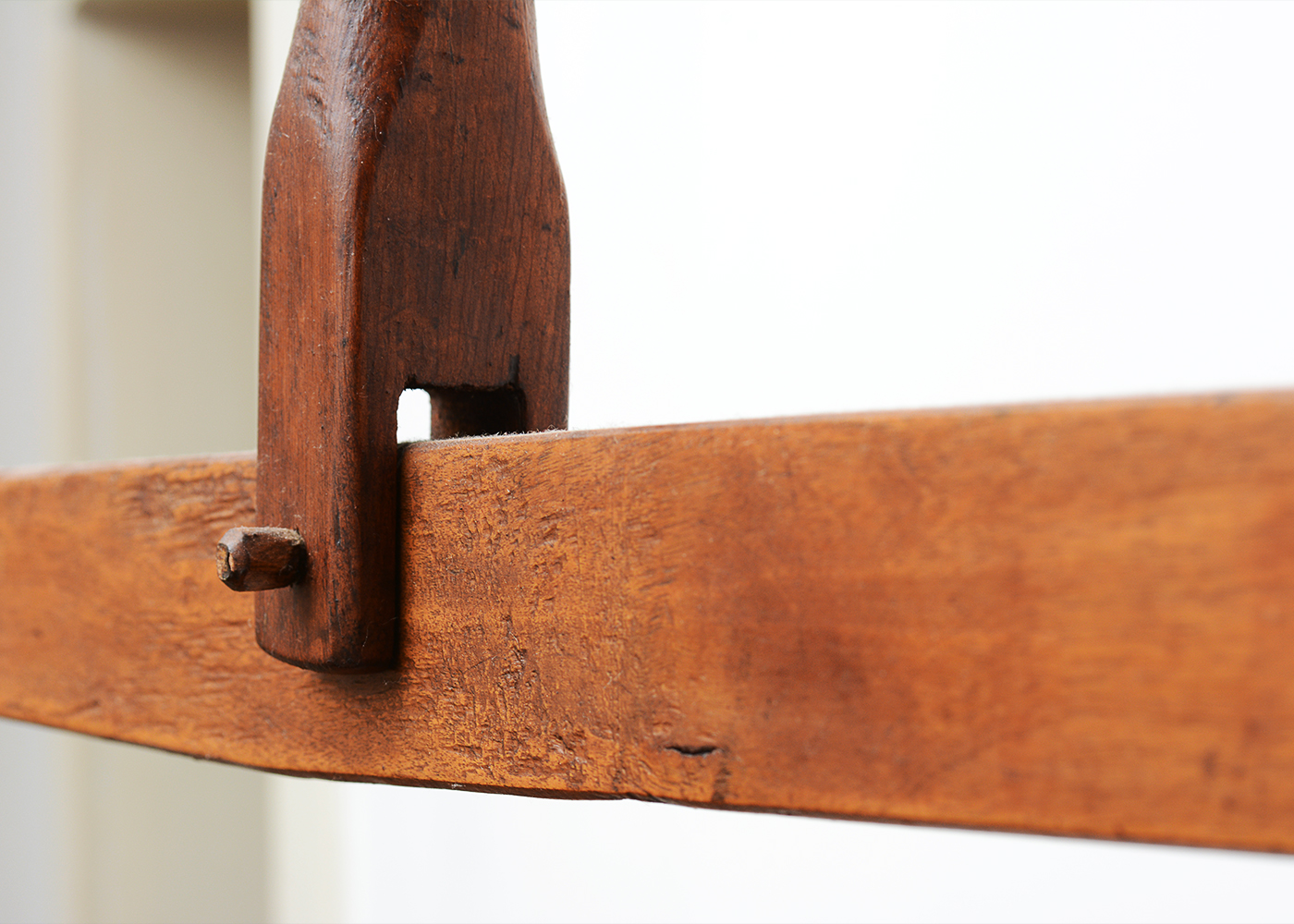 Antique Wooden Hanging Balance Scale | EBTH