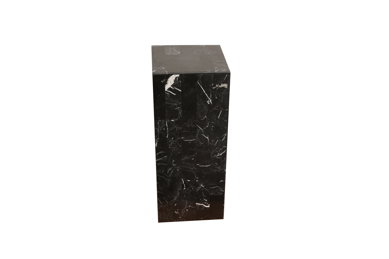 Black Marble Display Pedestal | EBTH