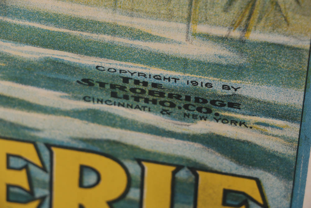 Rare Antique Ringling Bros. Circus Poster Printed by Strobridge | EBTH