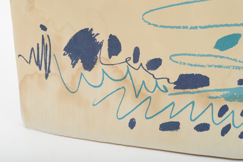 Lithographic Poster After Pablo Picasso "Bonne Fete" | EBTH