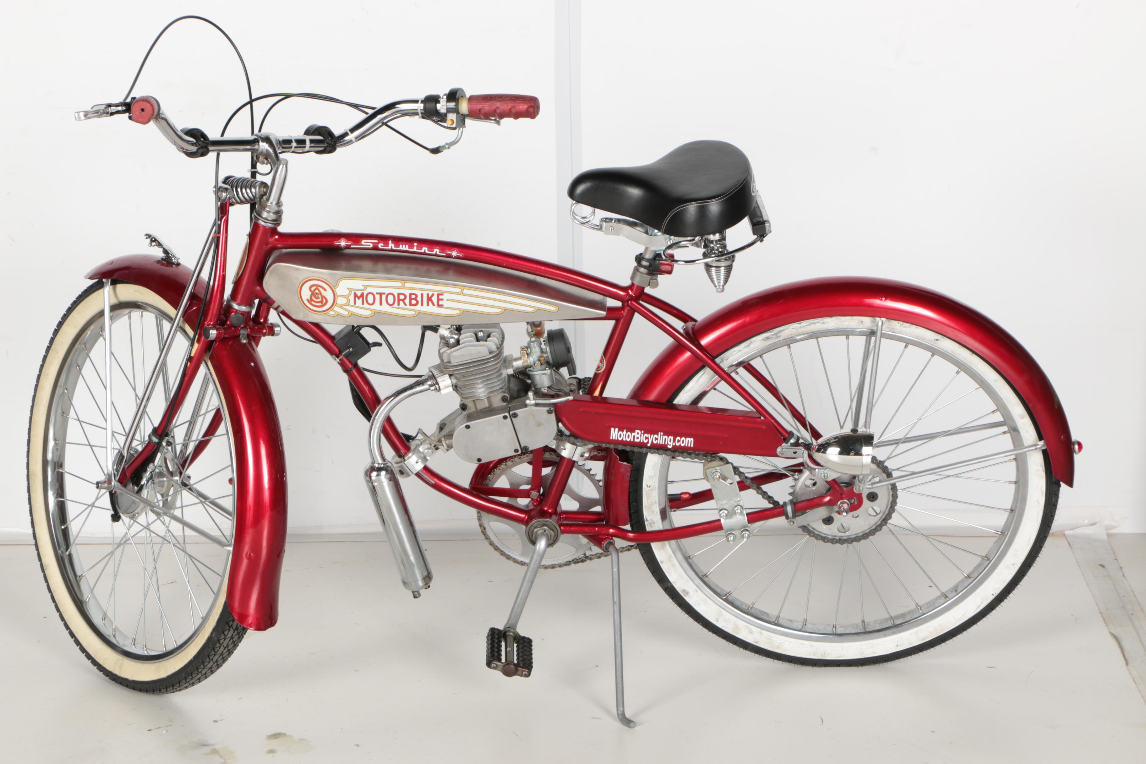 Red Schwinn Panther Motorized Bicycle | EBTH