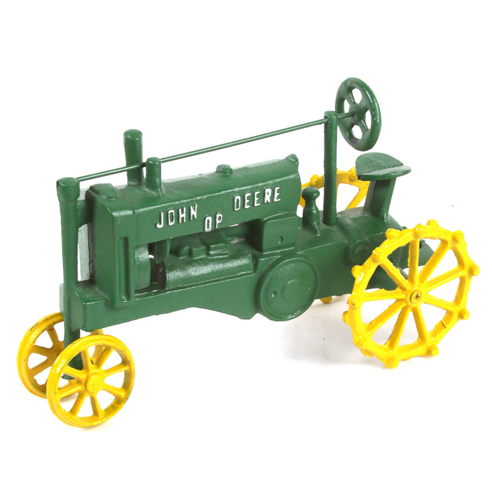 John Deere Cast Iron Tractor | EBTH