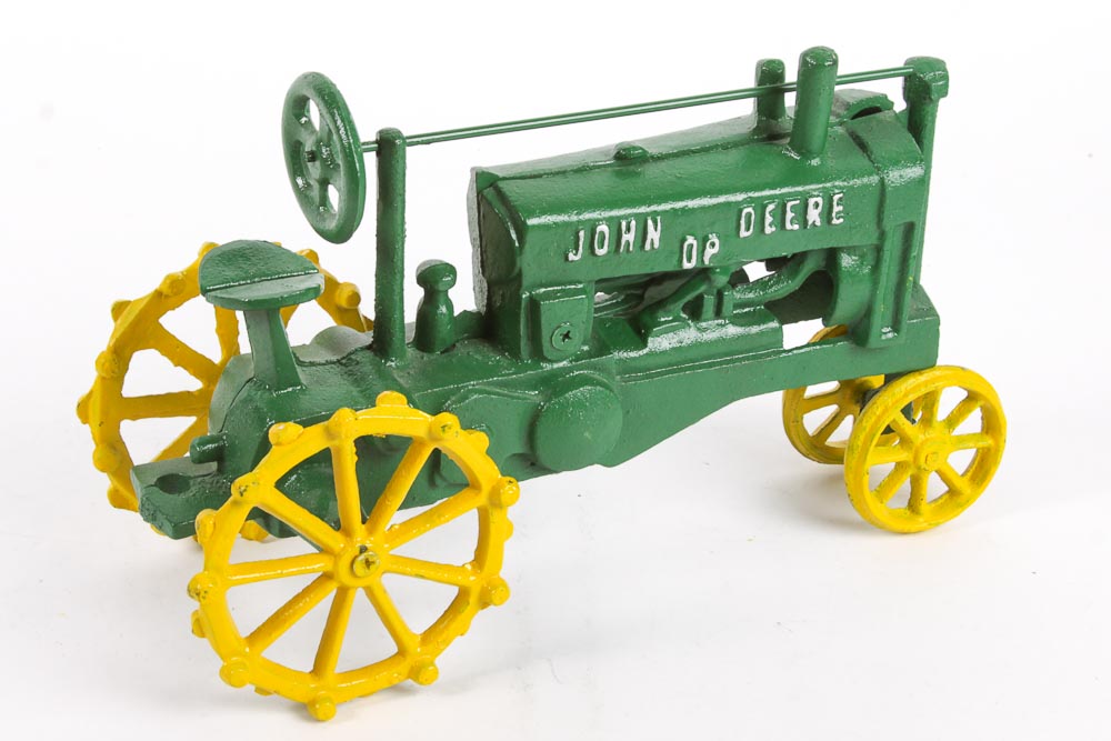 John Deere Cast Iron Tractor | EBTH