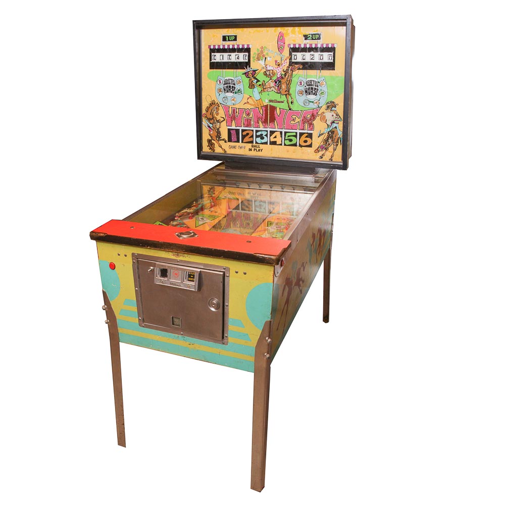 1972 Williams "Winner" Horse Racing Theme Pinball Machine | EBTH