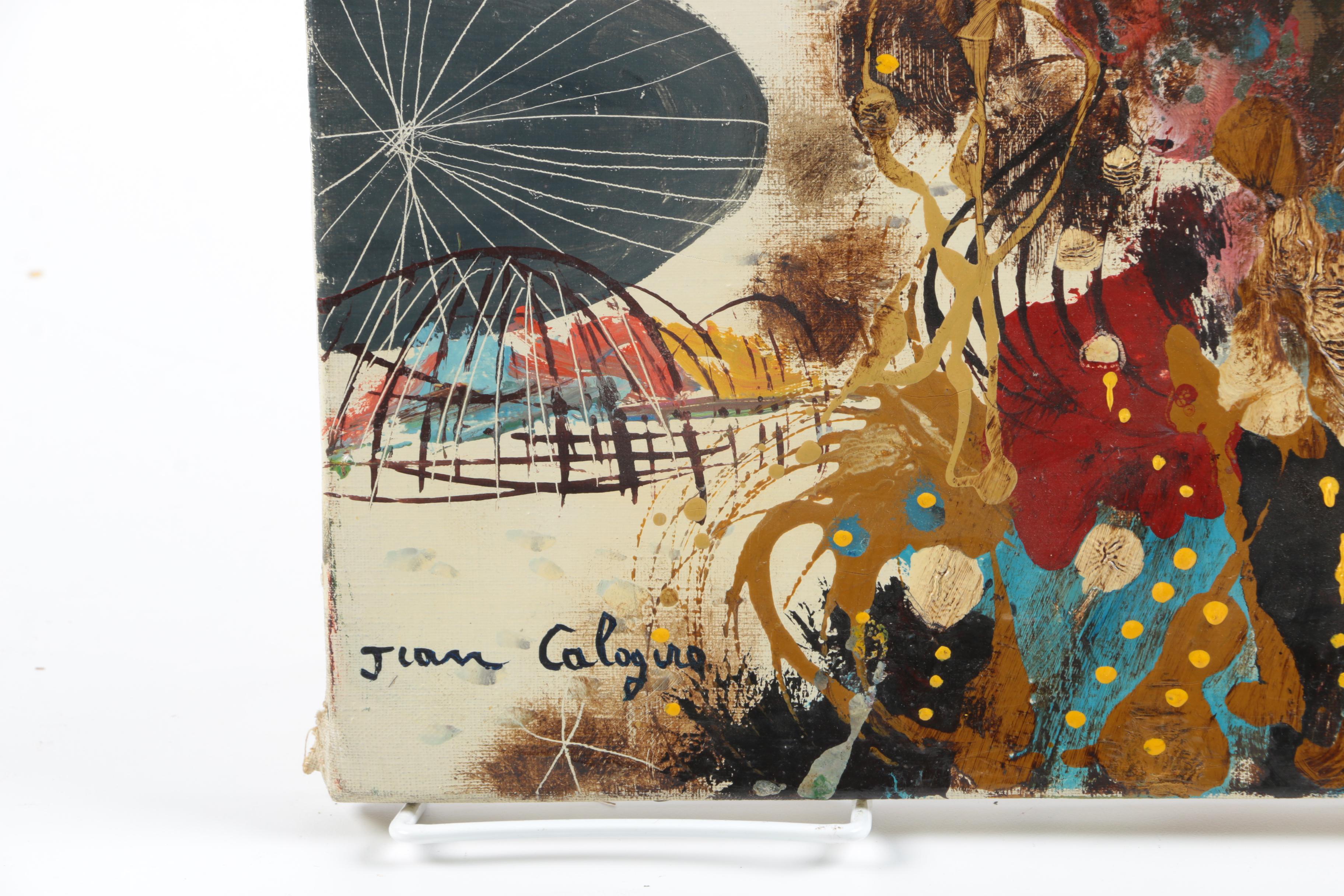 Jean Calogero Oil Painting on Canvas of Surreal Woman | EBTH