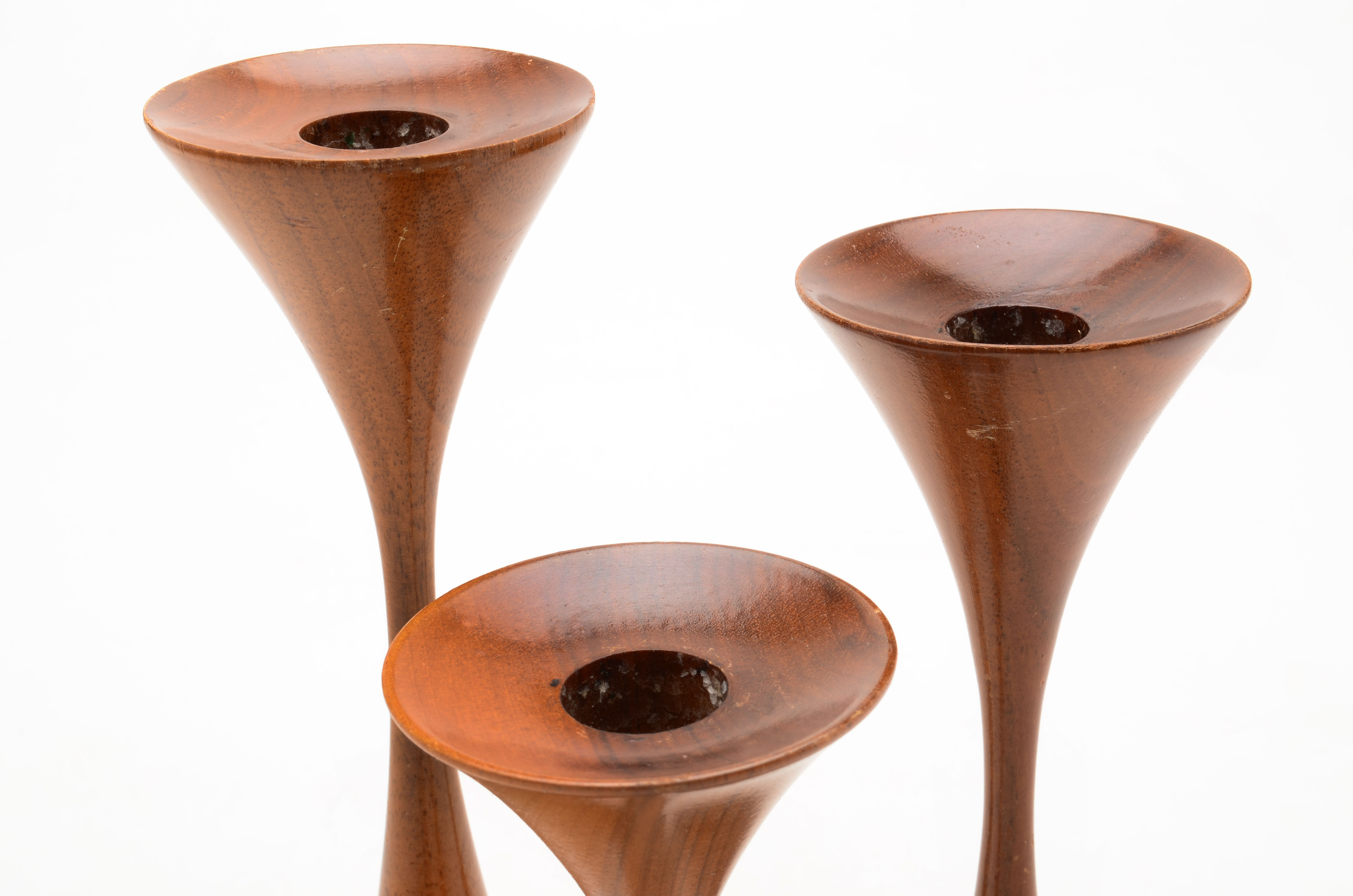 Group of Danish Modern Candlesticks by Rude Osolnik | EBTH