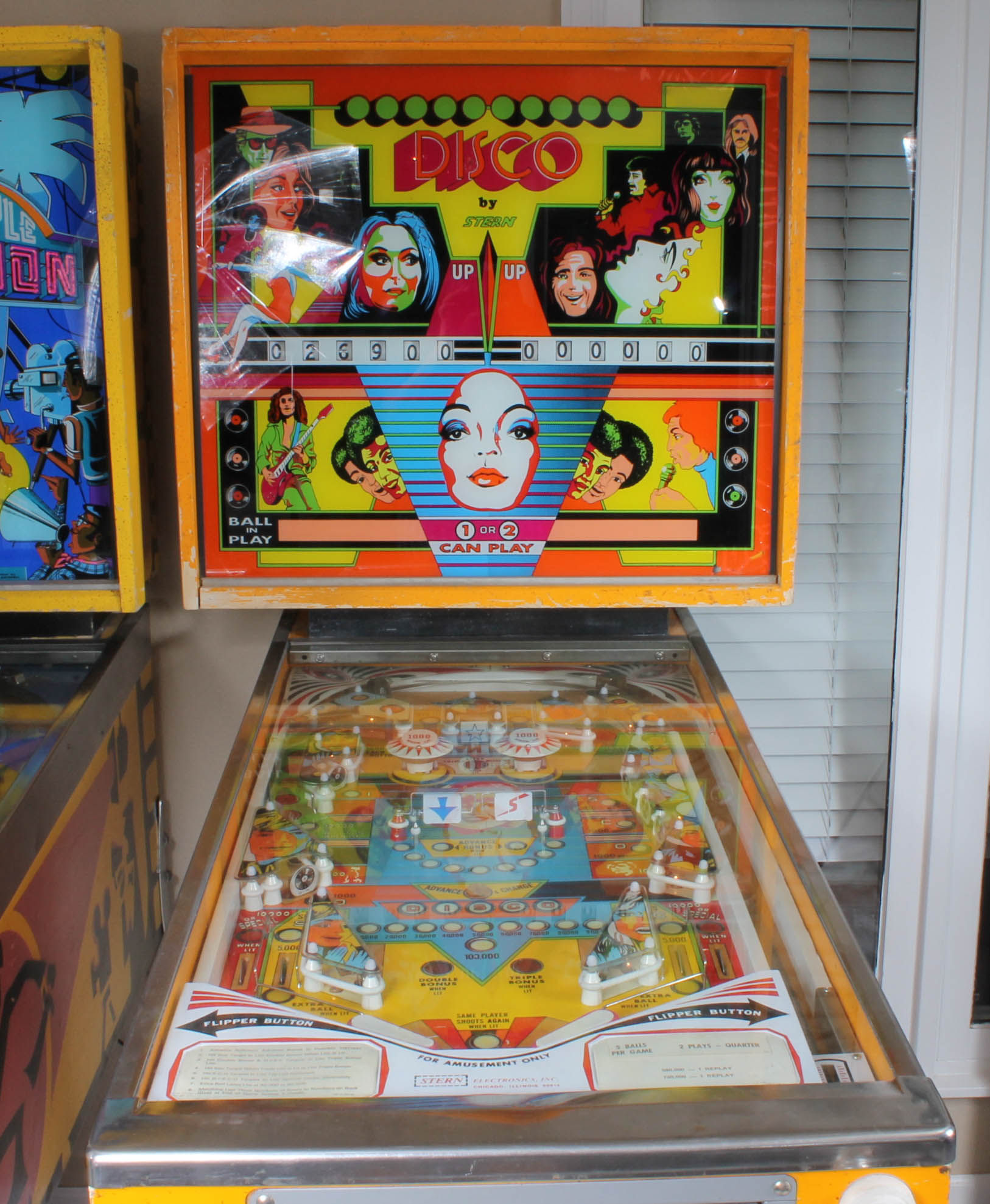 1977 Stern "Disco" Pinball Machine | EBTH