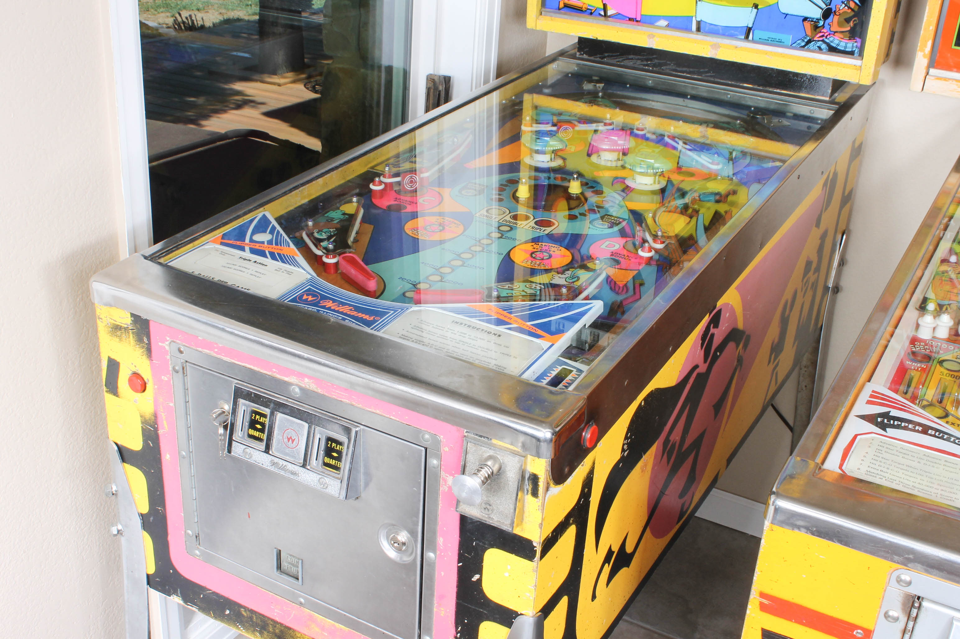 1974 Williams "Triple Action" Pinball Machine | EBTH