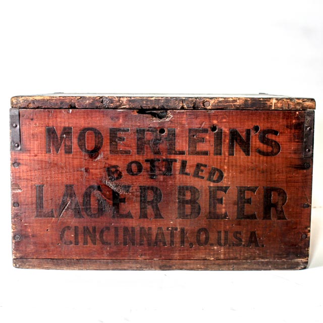 Rare Christian Moerlein Pre Prohibition 36 Bottle Crate | EBTH