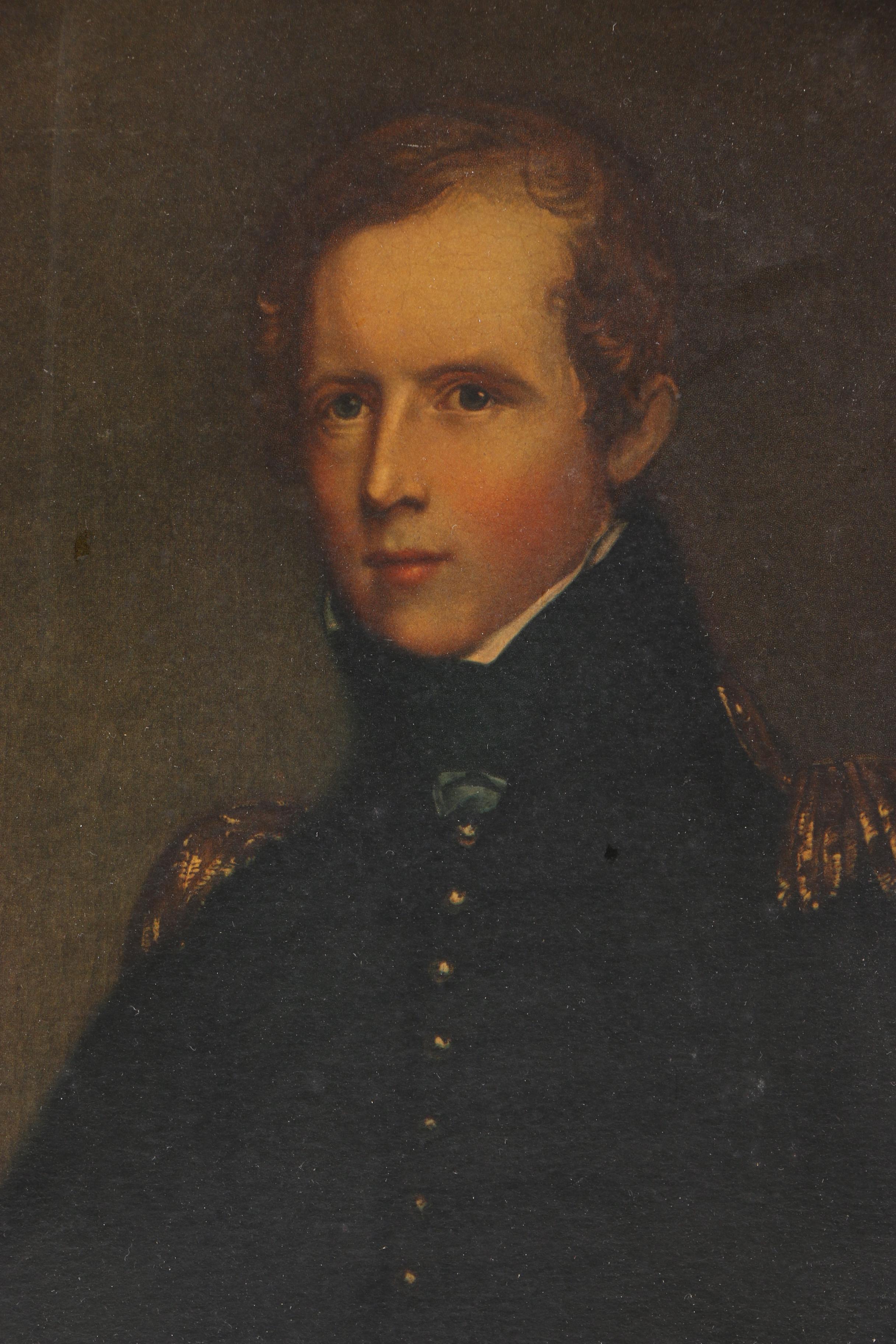 After Thomas Sully Offset Lithograph on Board "Major John Biddle" | EBTH