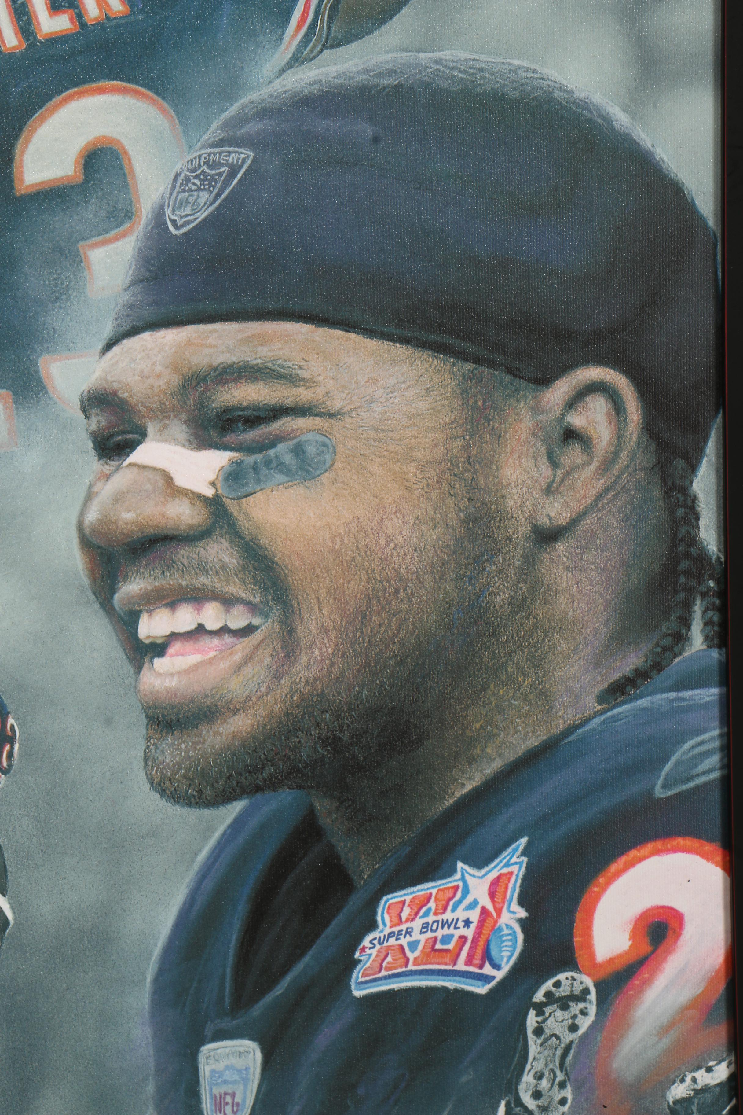 Devin Hester Autographed Poster | EBTH