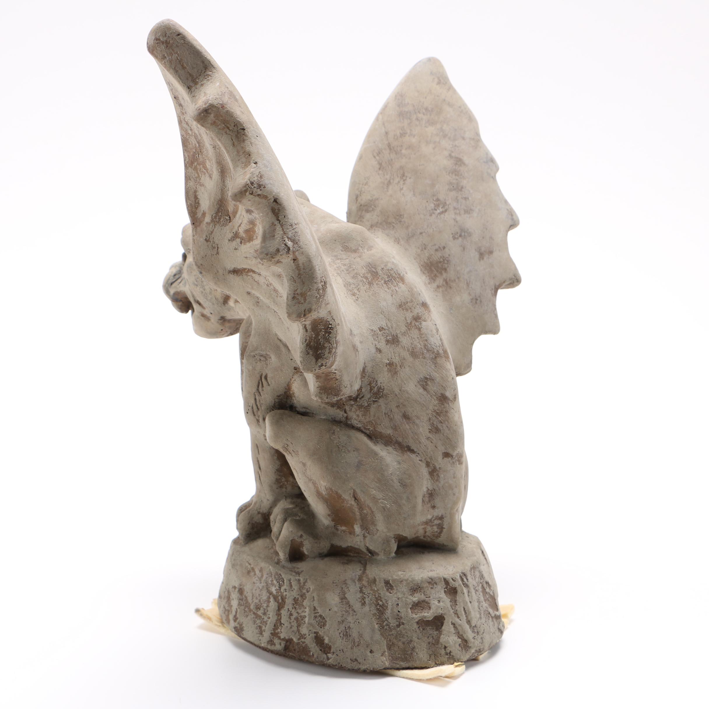 Ceramic Gargoyle Statue | EBTH