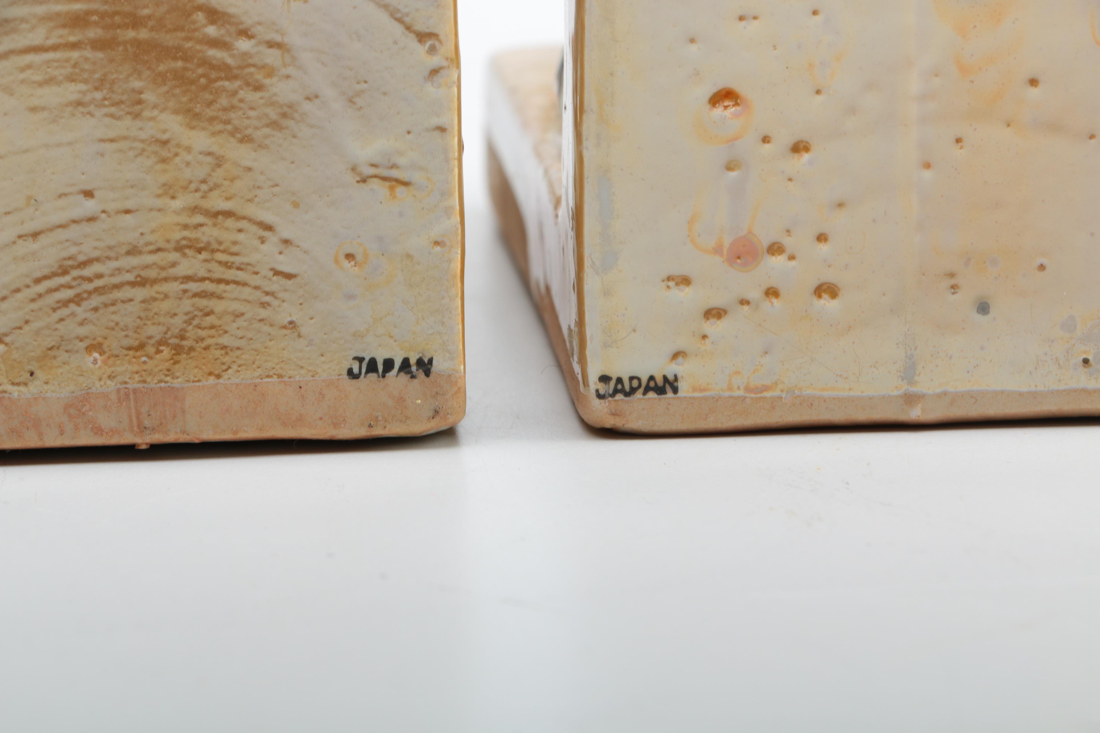 Japanese Ceramic Scottie Dog Bookends | EBTH