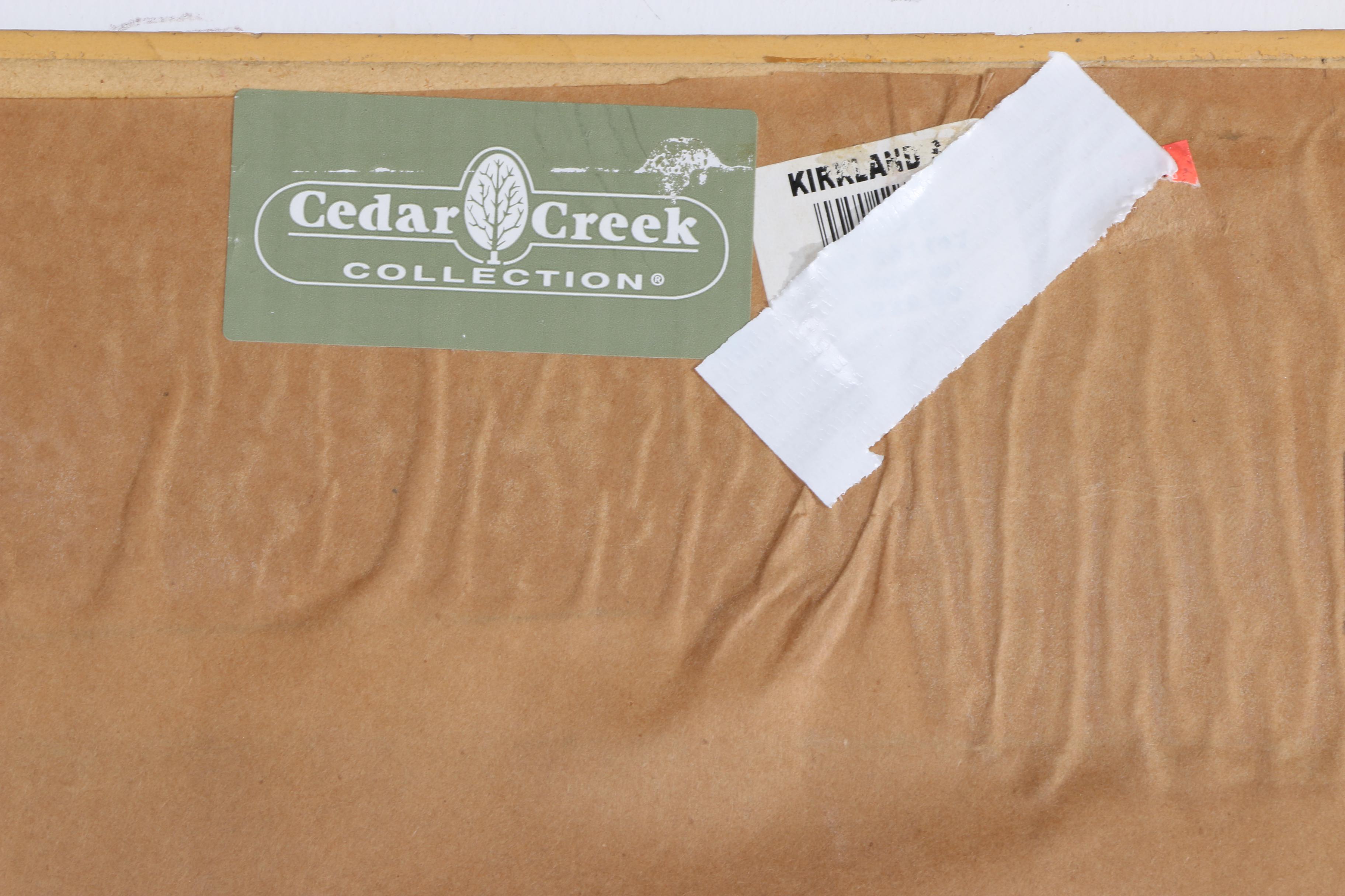 Framed Floral Offset Lithograph by Cedar Creek Collection | EBTH