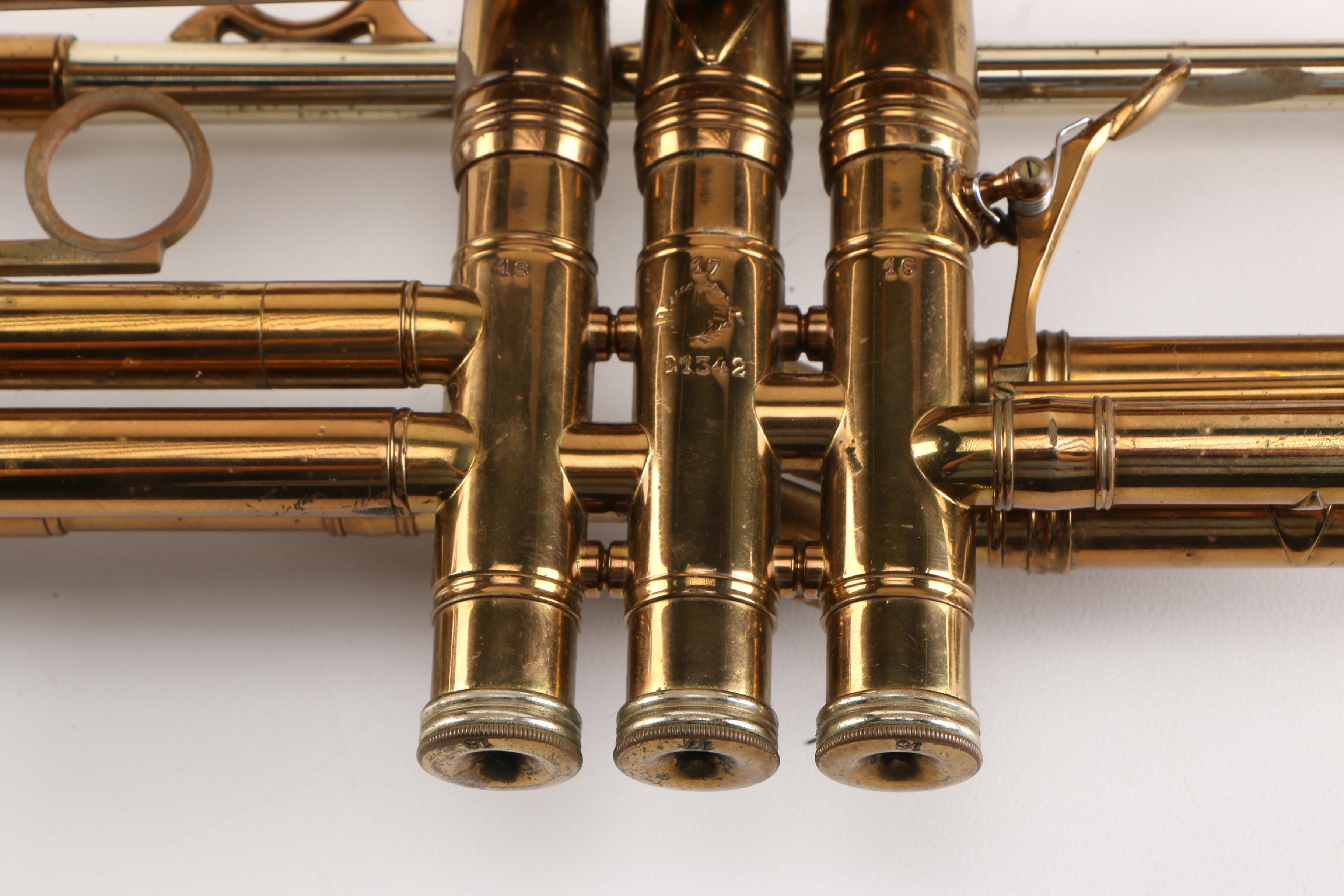 Vintage Selmer Paris K-Modified Trumpet With Vincent Bach Mouthpiece | EBTH