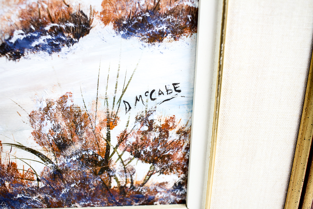 D. McCabe Acrylic Painting on Board | EBTH