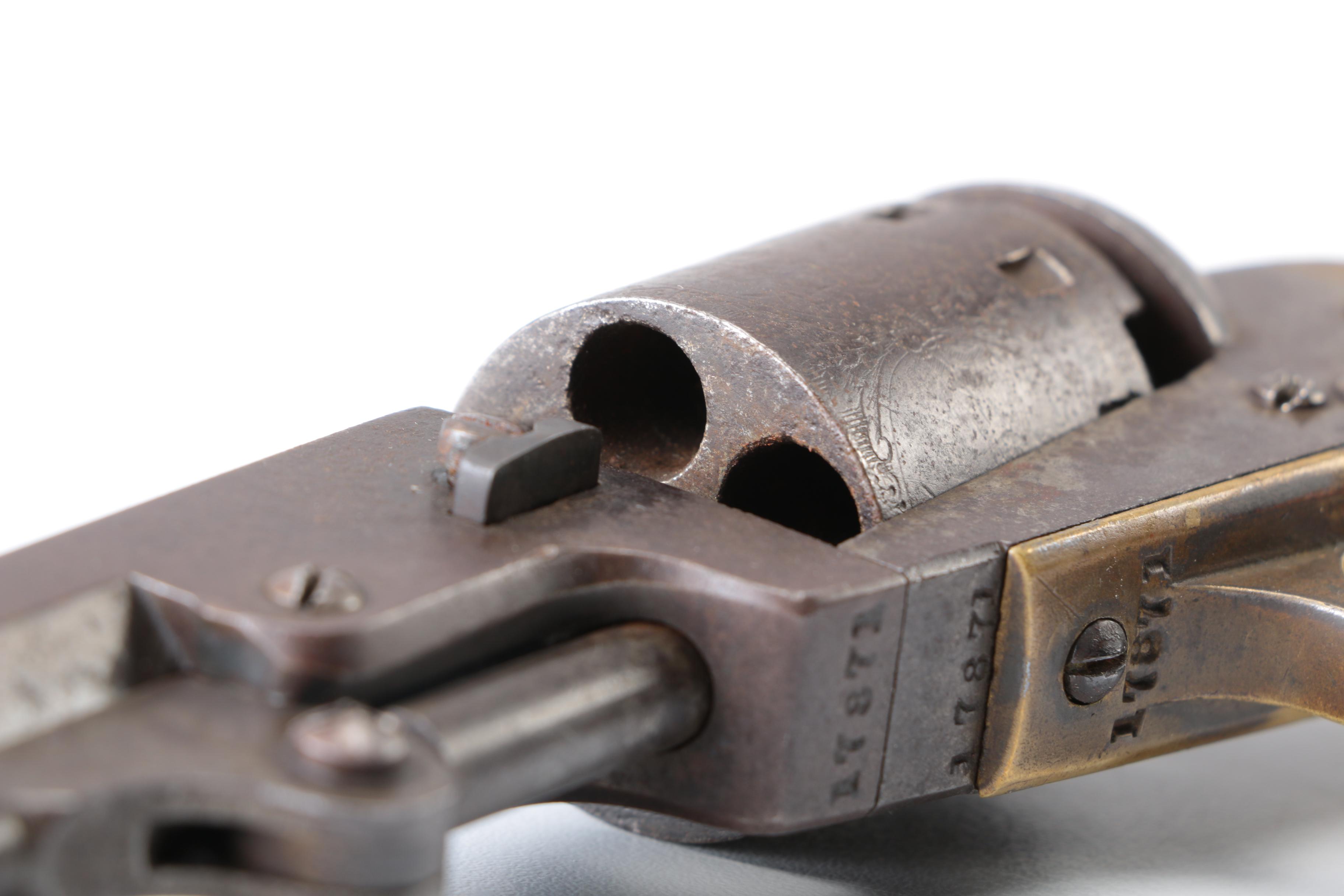 Circa 1800s Manhattan Firearms .36 Black Powder Revolver | EBTH