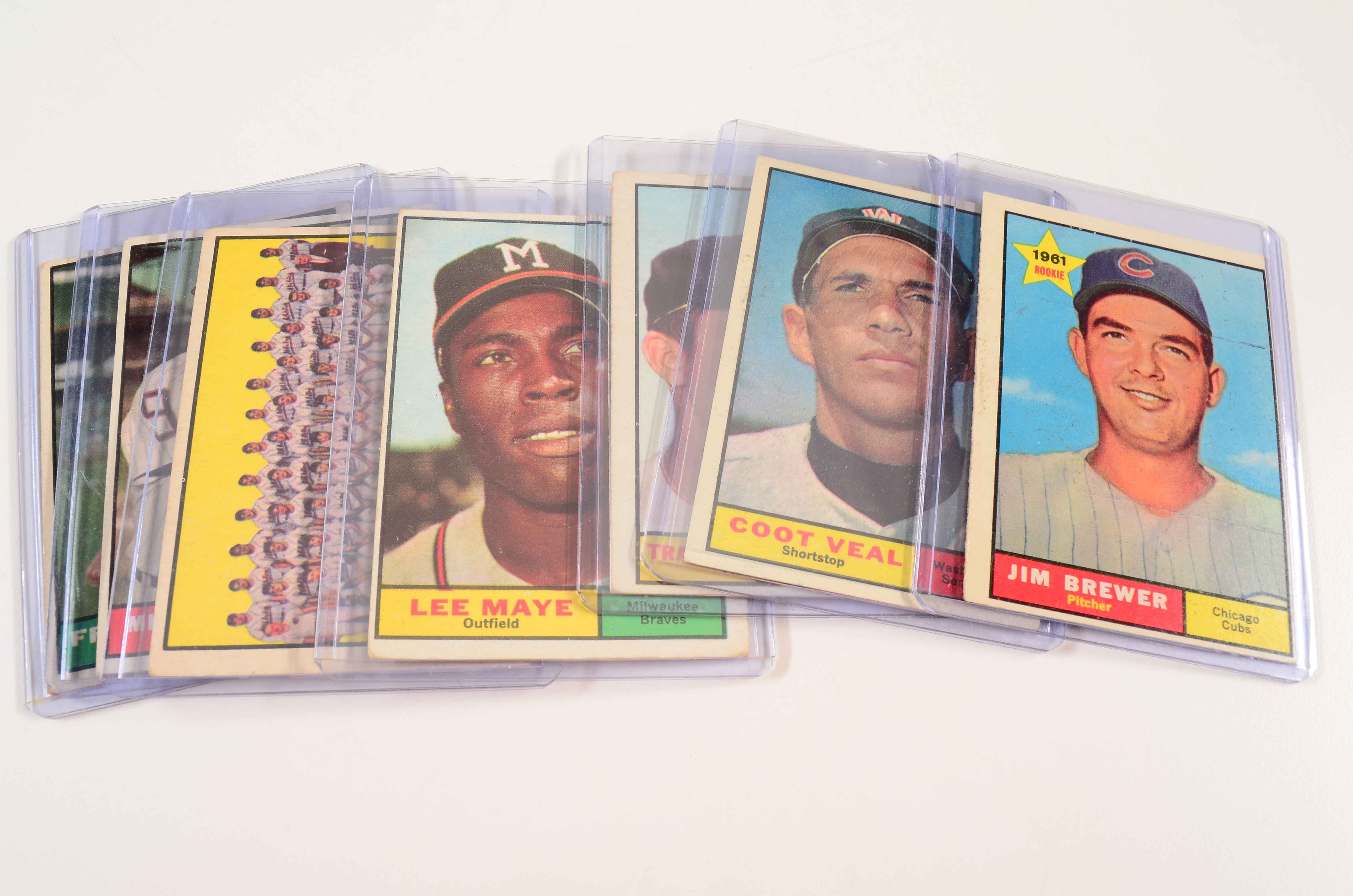 Fifty 1961 Topps Baseball Cards | EBTH