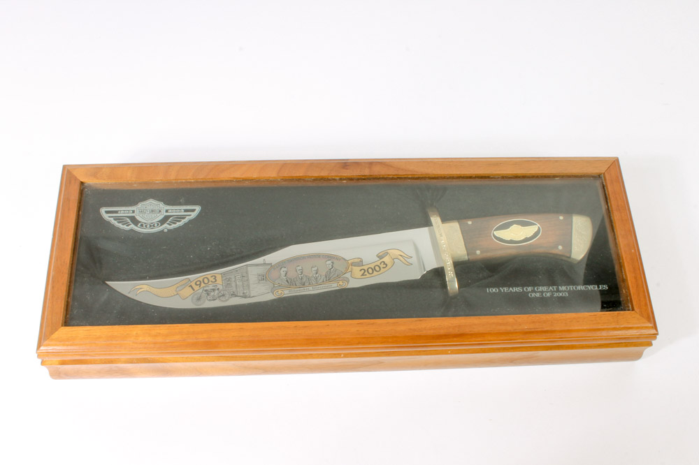 100th Anniversary Harley-Davidson Knife | EBTH