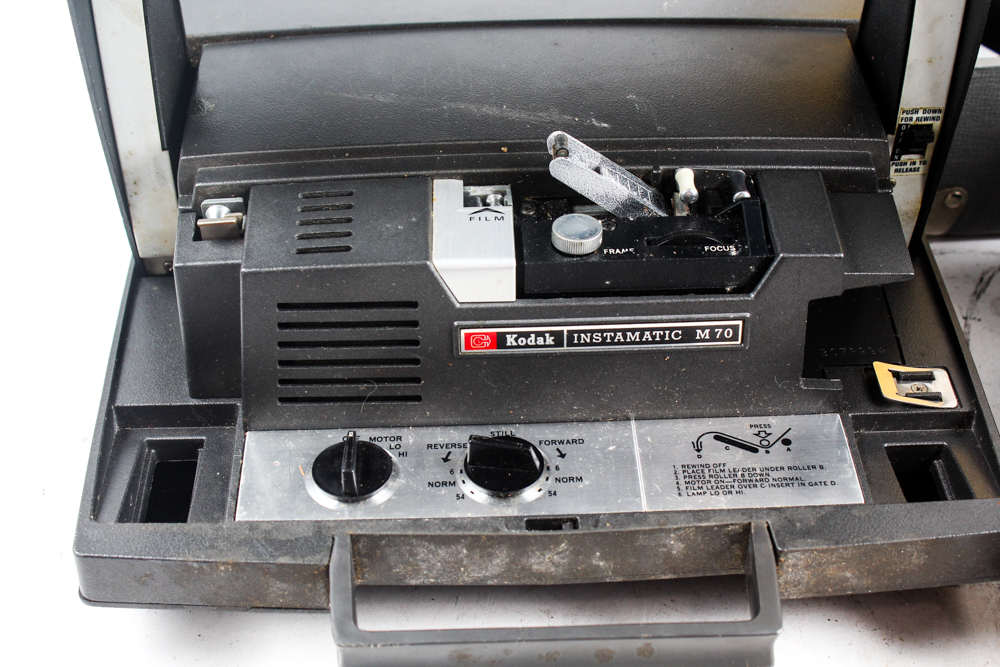 Vintage Kodak Instamatic Projectors with Kodak Ektagraphic Visualmaker ...