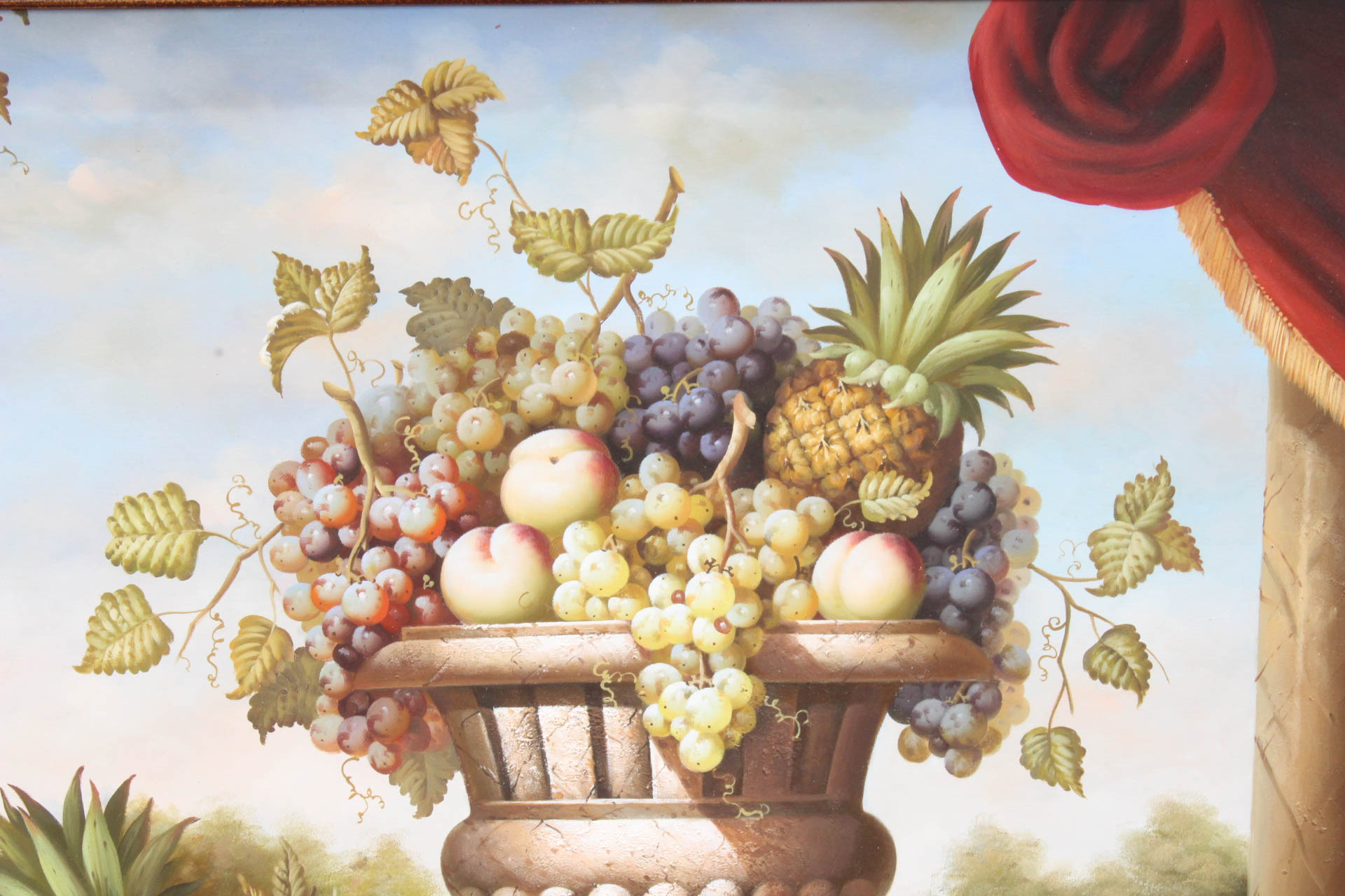 Large Scale Still Life Oil Painting on Canvas | EBTH