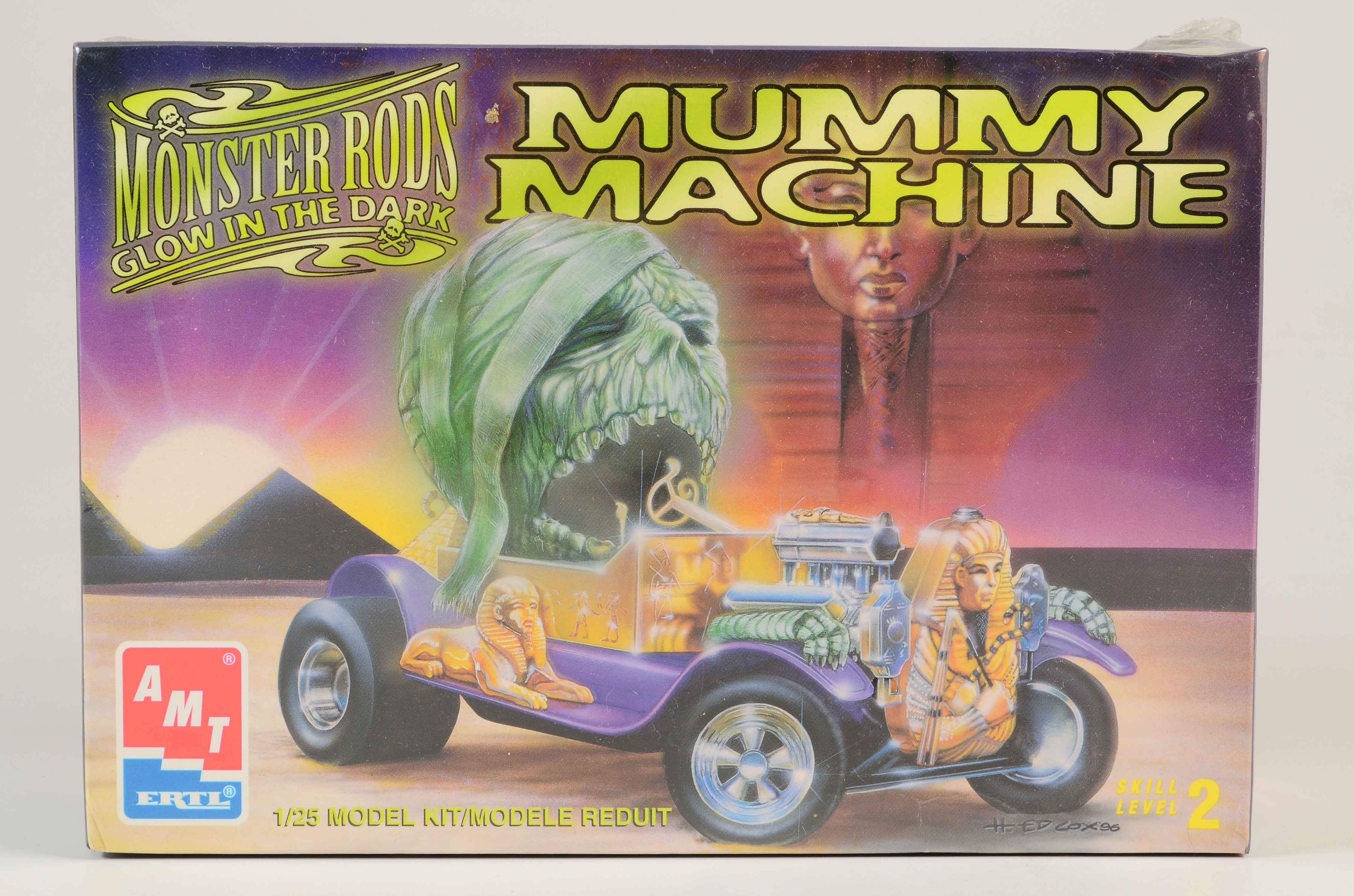 Pair of AMT Model Car Kits "Mummy Machine" and "Joker Goon Car" | EBTH
