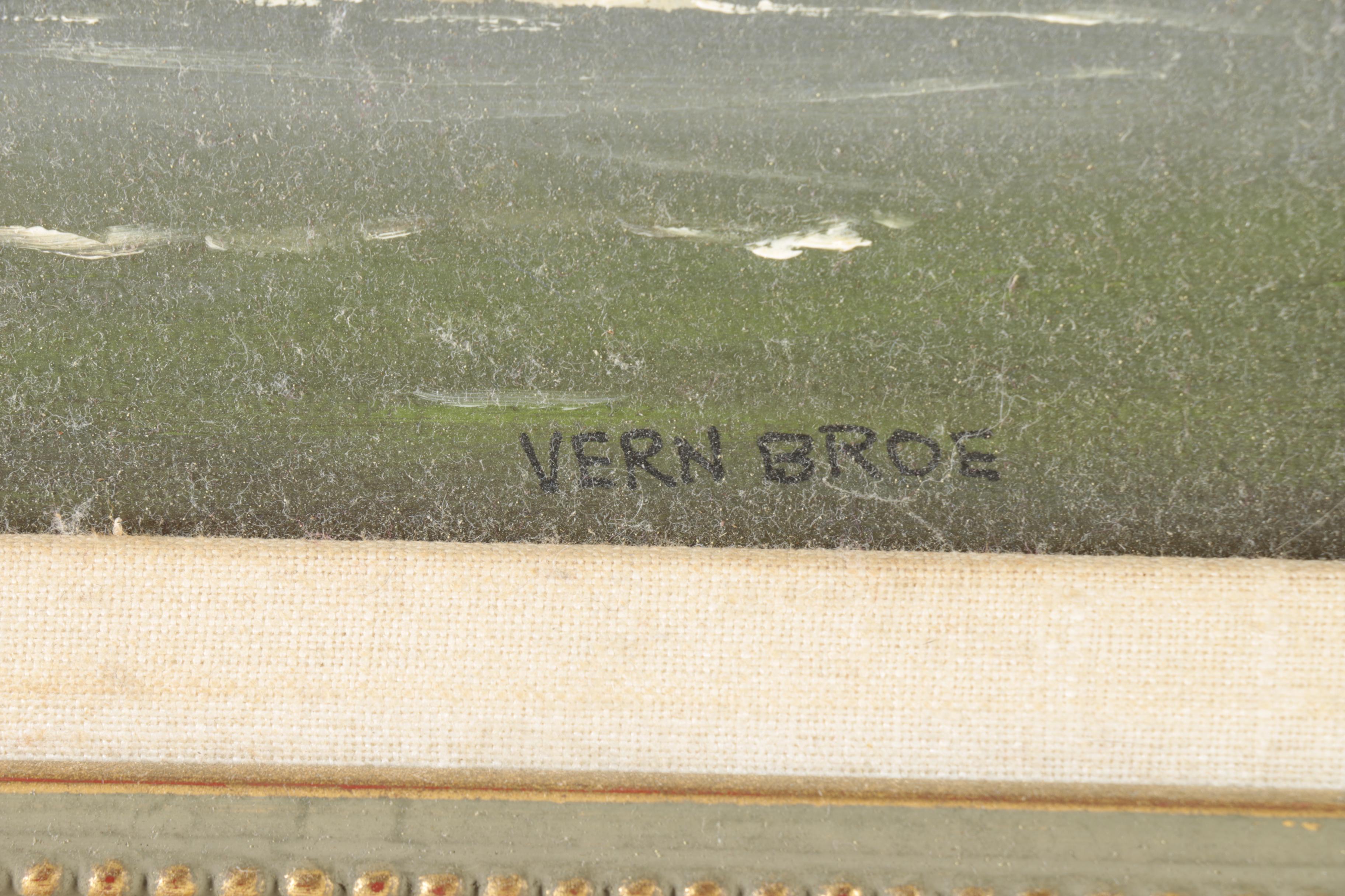 Vernon Broe Oil Painting on Canvas Board "Afternoon Sail" | EBTH