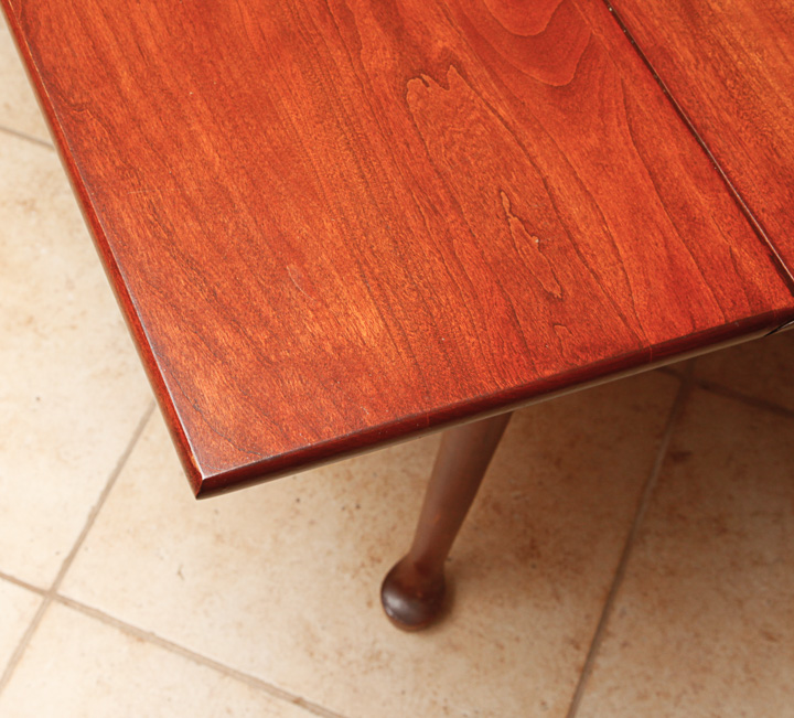 Vintage Cherry Drop Leaf Table | EBTH