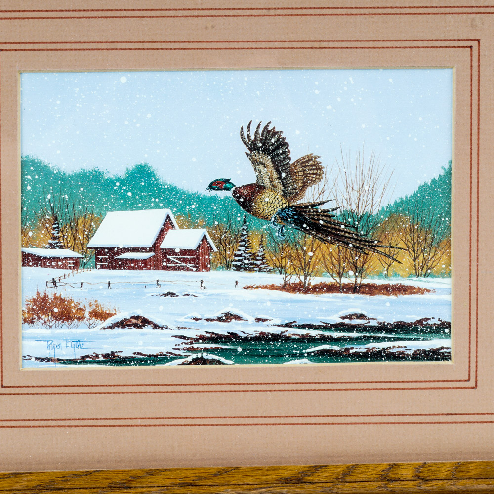 Roger Flythe Offset Lithographs of Birds | EBTH