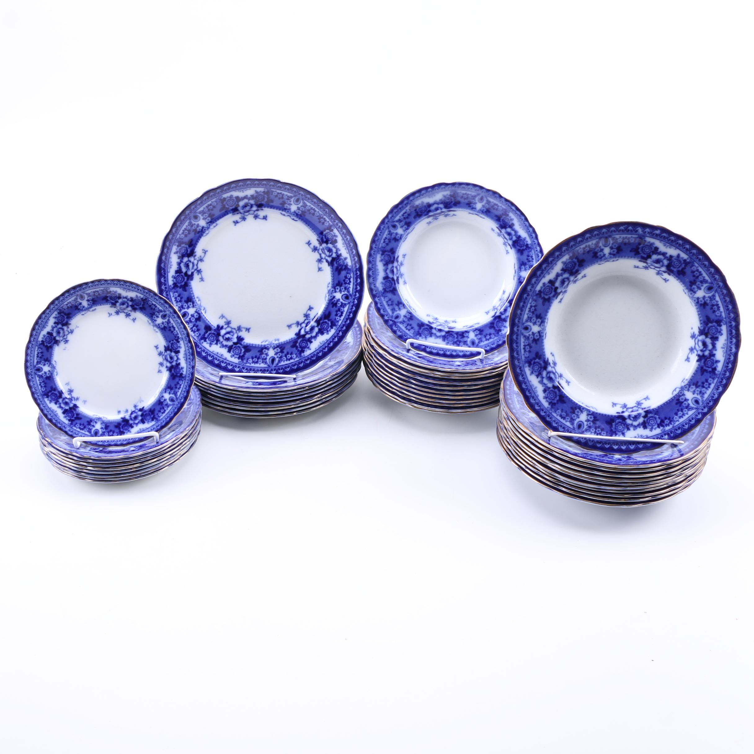 Ford & Sons Flow Blue China Set | EBTH