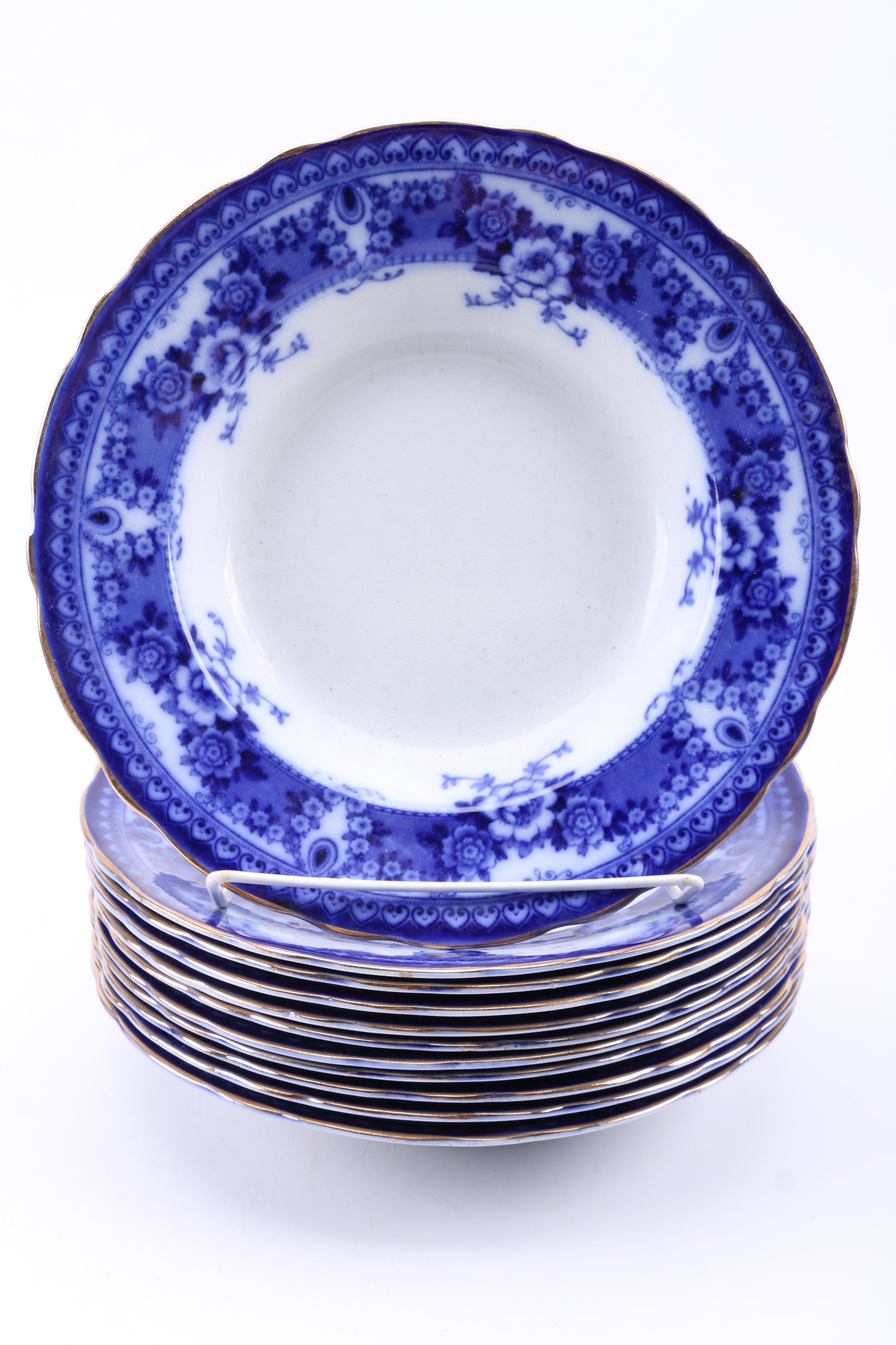 Ford & Sons Flow Blue China Set | EBTH