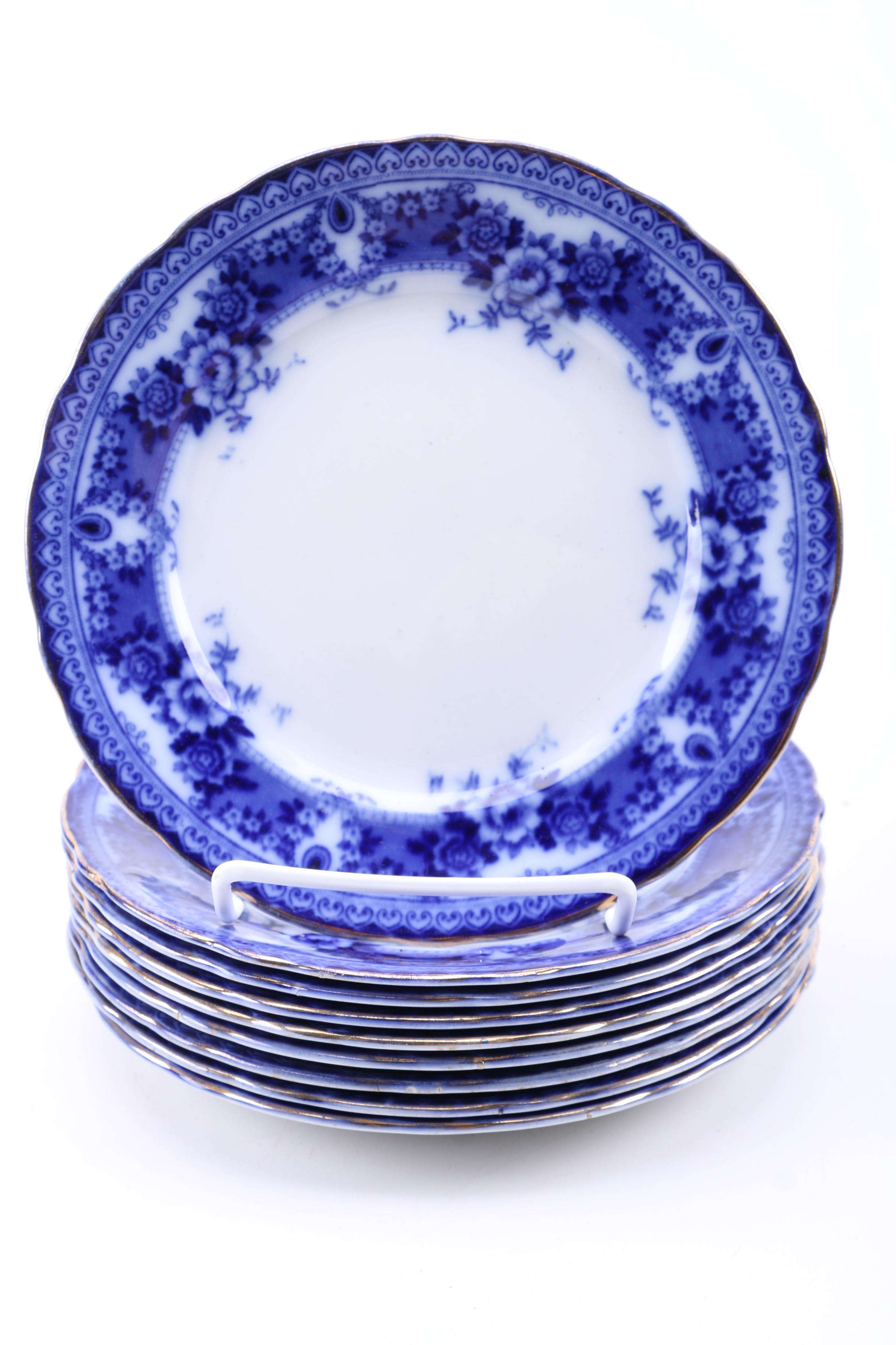 Ford & Sons Flow Blue China Set | EBTH