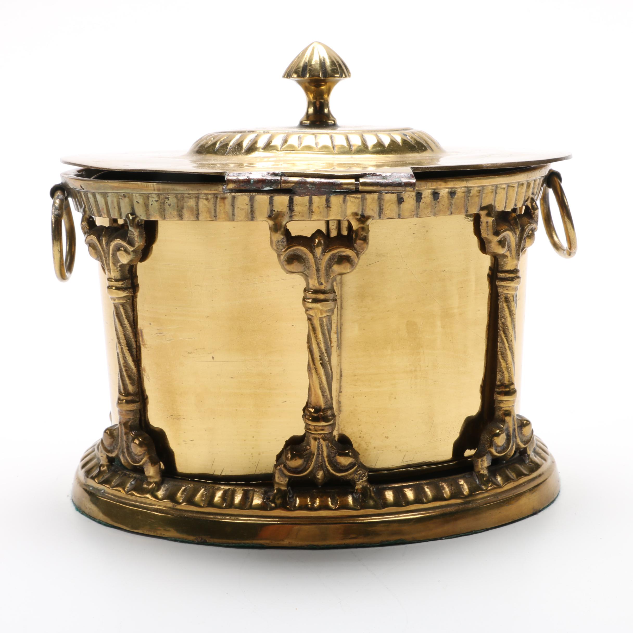 Decorative Crafts Inc. Brass Container | EBTH