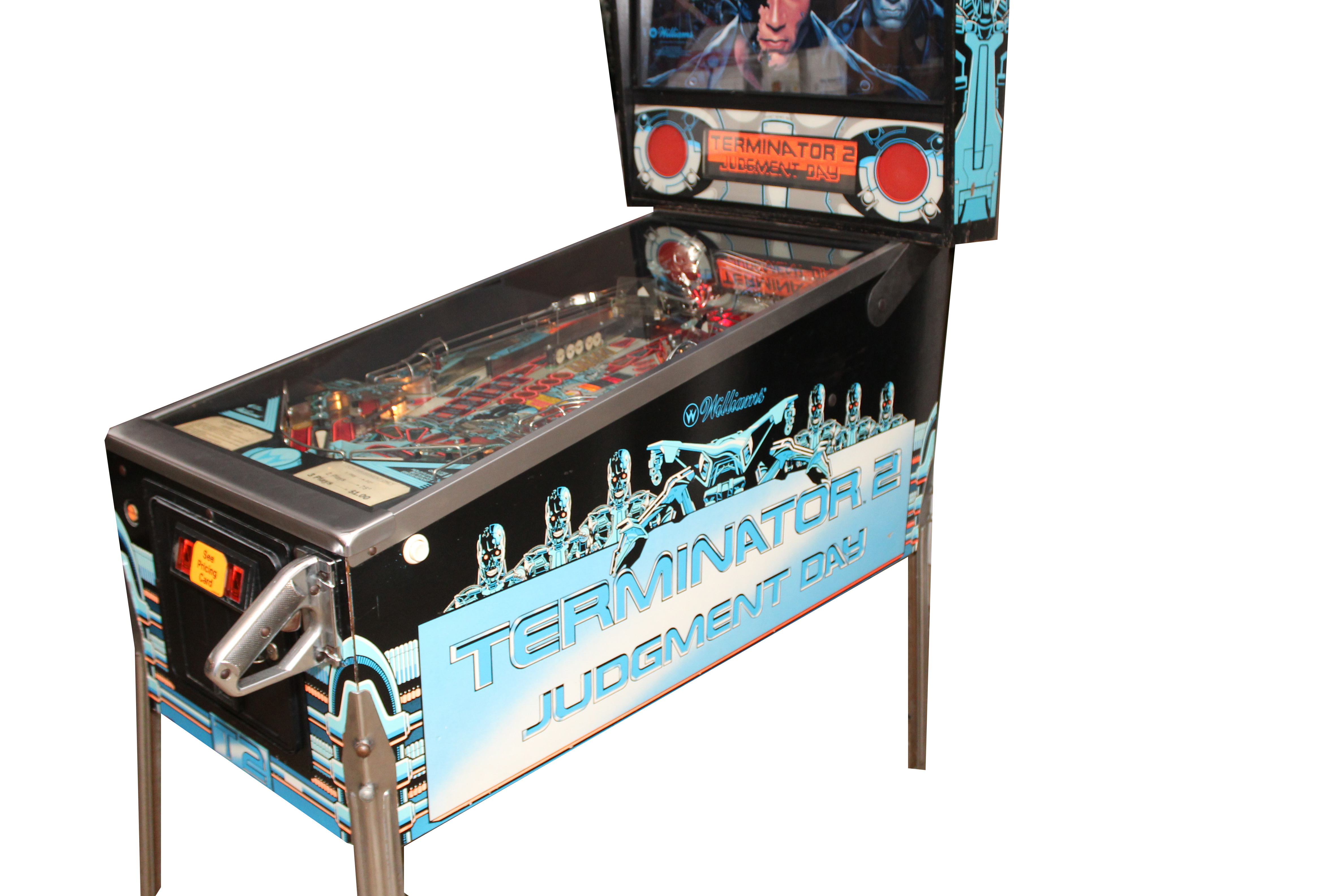 1991 "Terminator 2: Judgement Day" Williams Pinball Machine | EBTH