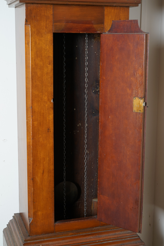 19th c. Pennsylvania Tall Case Clock Attrib. to Benjamin Solliday | EBTH