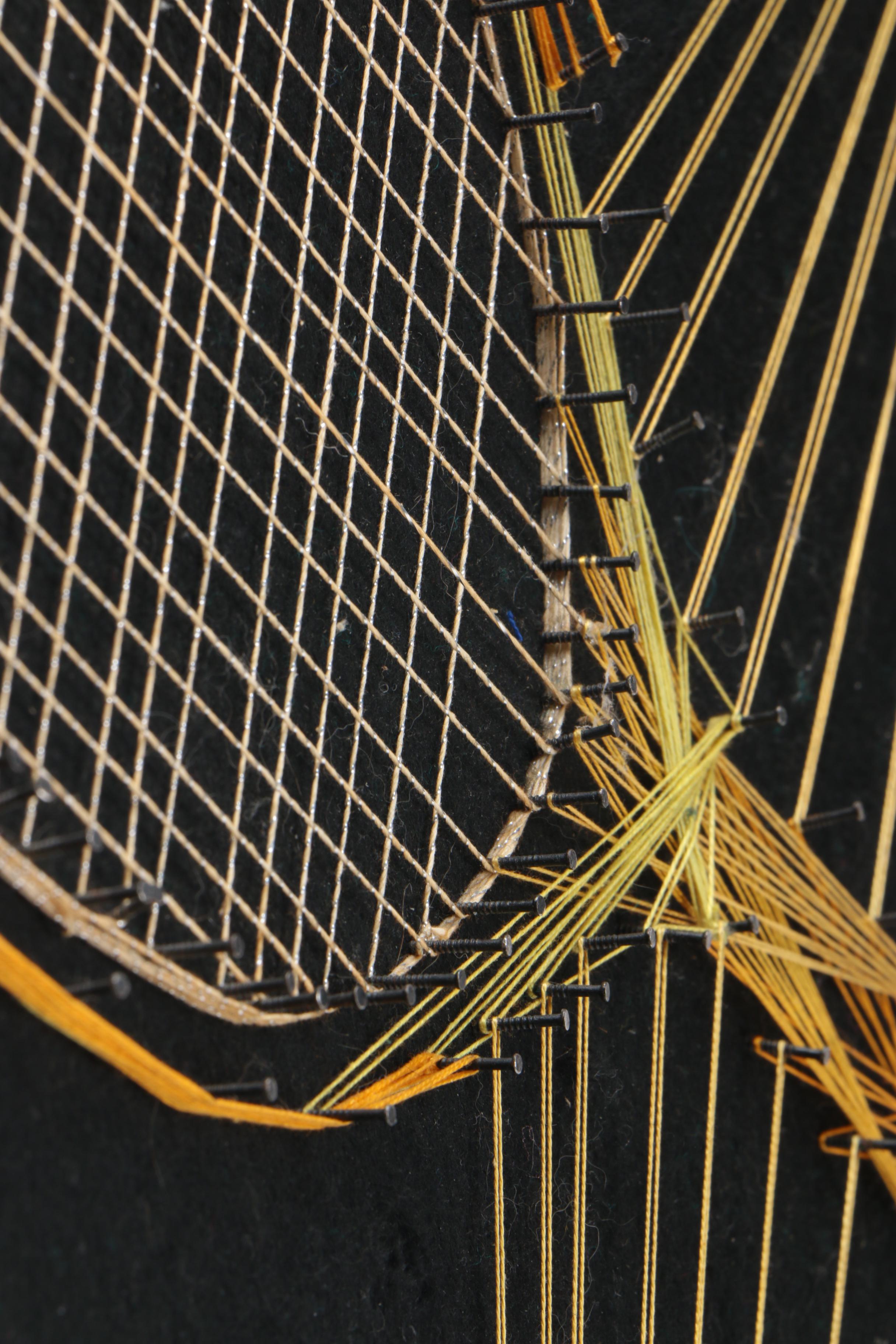 Abstract String Artworks On Board | EBTH