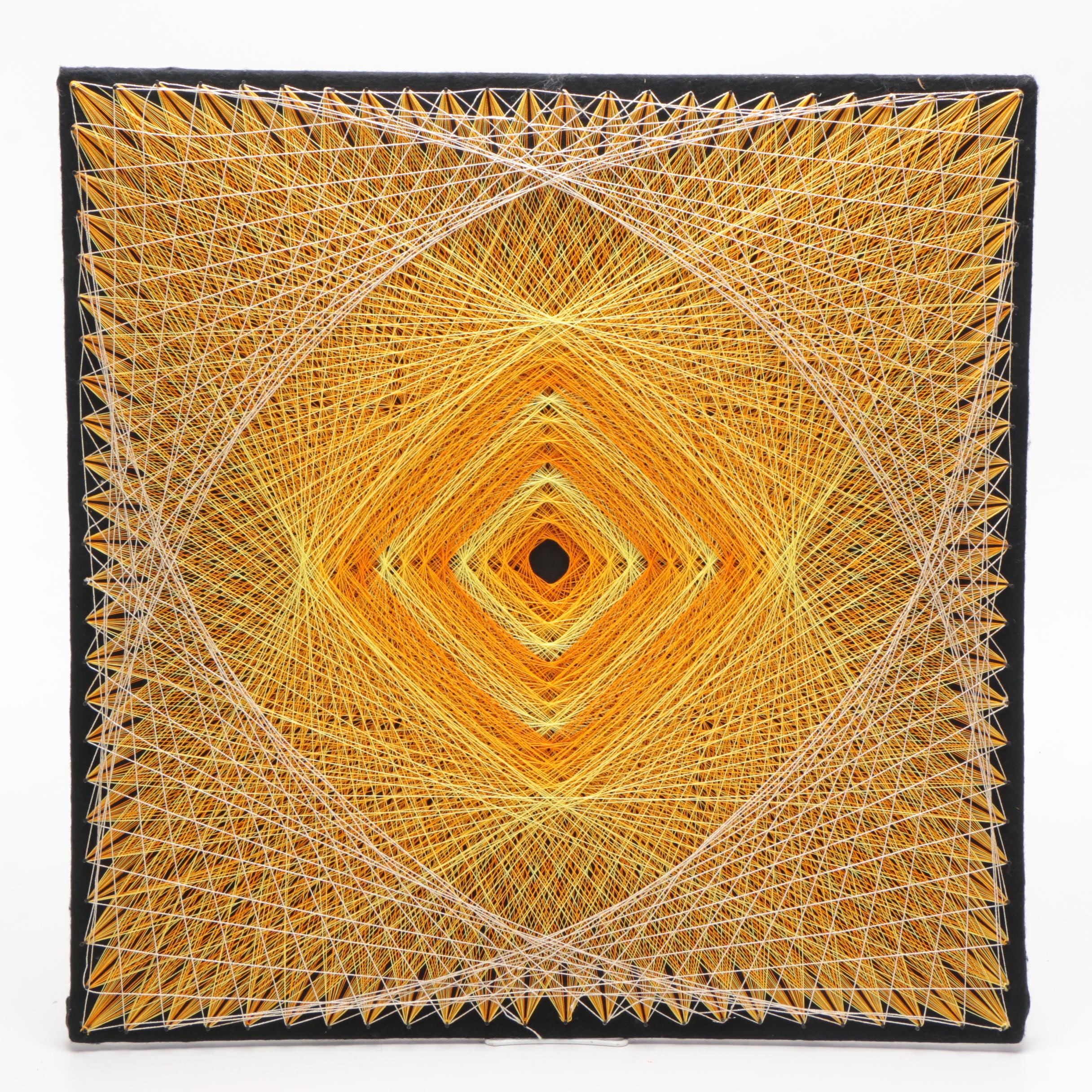 Abstract String Artworks On Board | EBTH