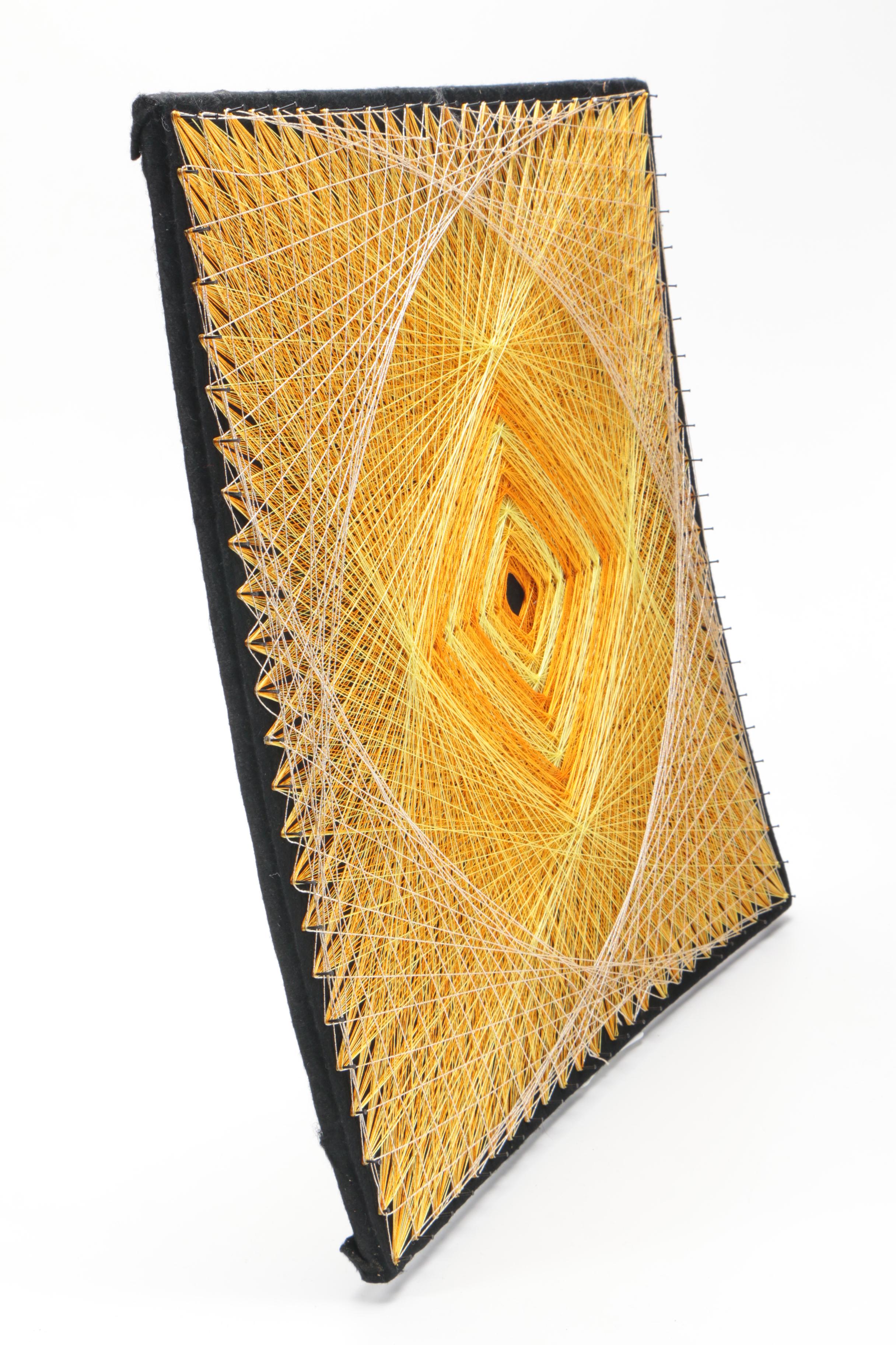 Abstract String Artworks On Board | EBTH