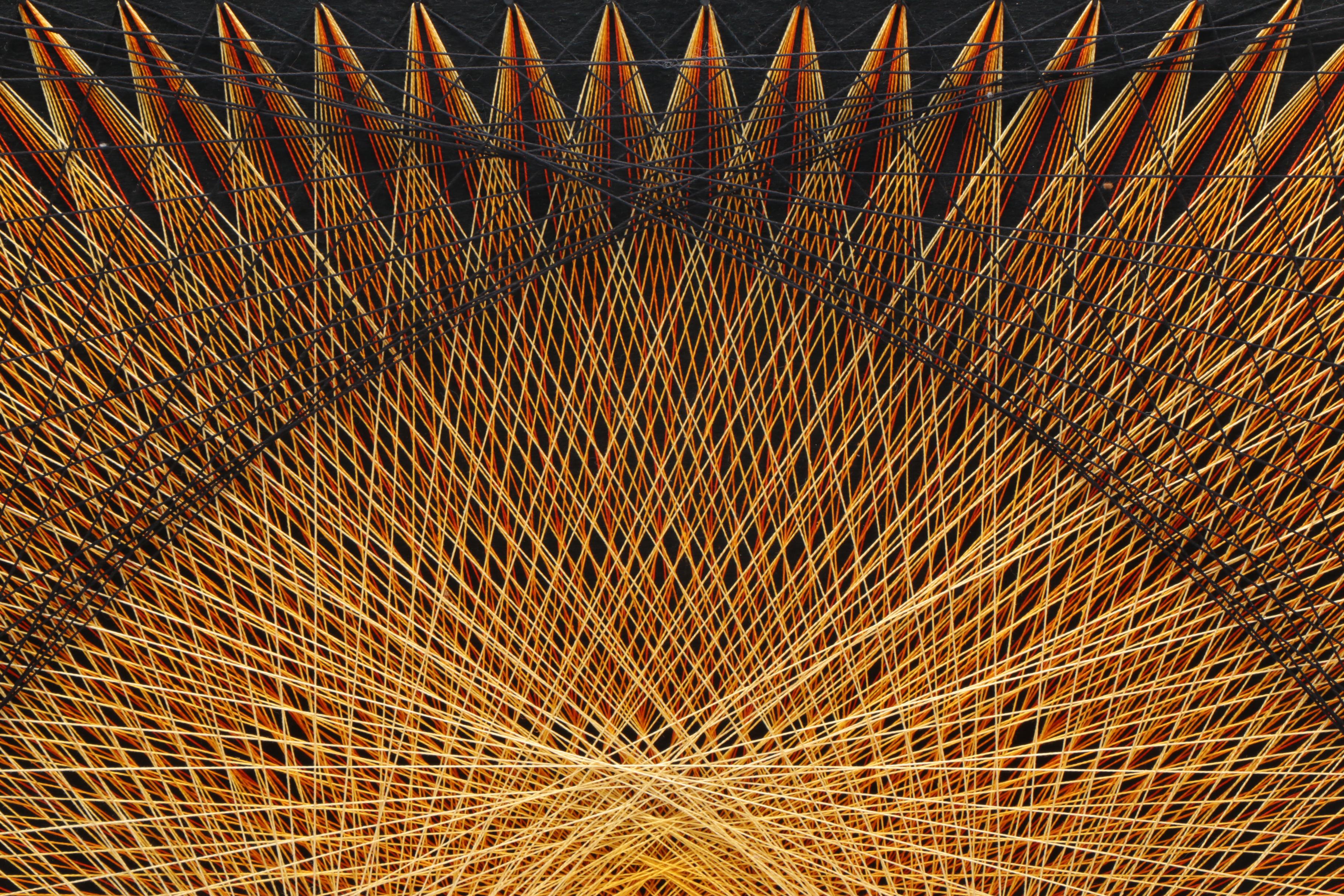 Abstract String Artworks On Board | EBTH