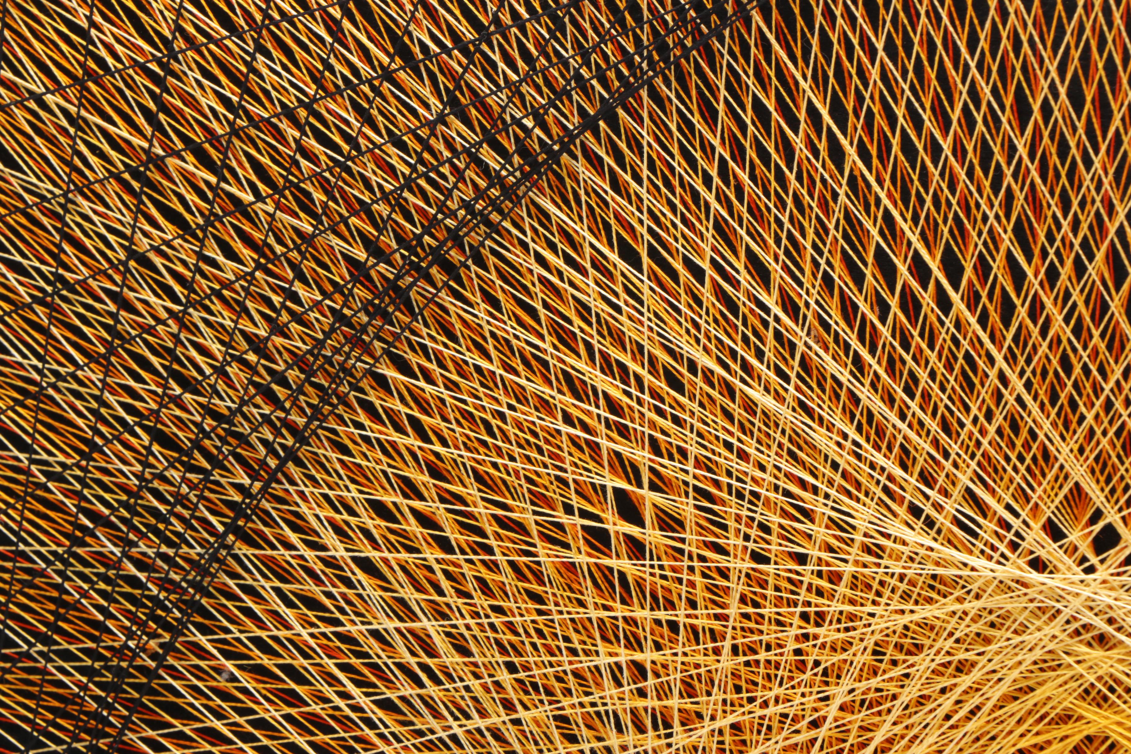 Abstract String Artworks On Board | EBTH