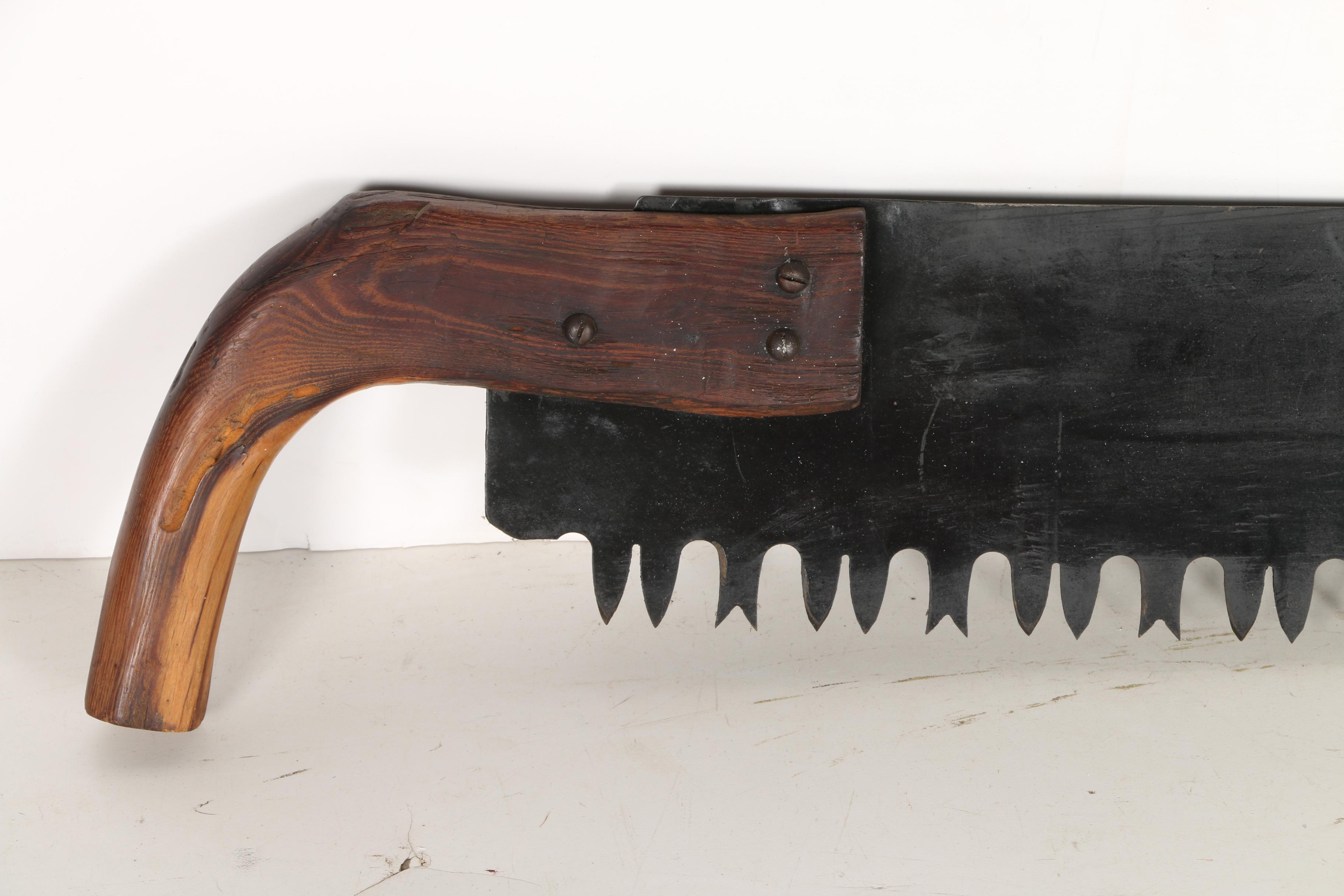 Vintage Two-Man Saw | EBTH