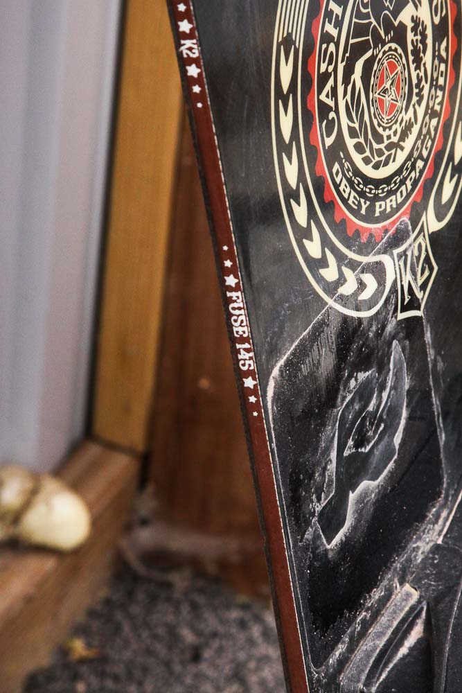 Shepard Fairey-Designed K2 Fuse Snowboard 2007 | EBTH