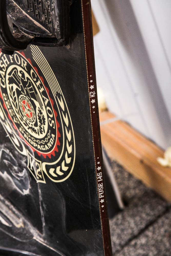 Shepard Fairey-Designed K2 Fuse Snowboard 2007 | EBTH