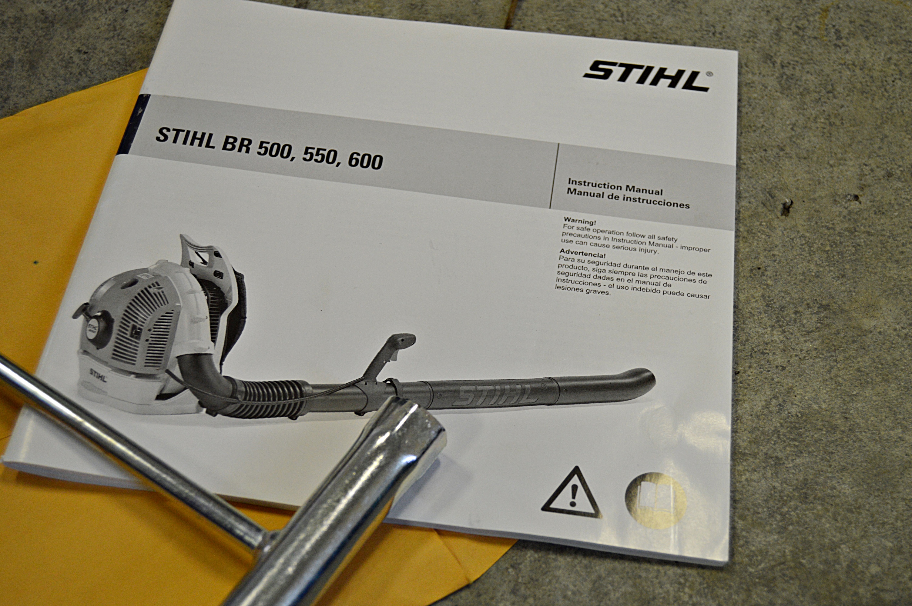 Stihl BR 550 4-Mix Gas-Powered Backpack Blower | EBTH