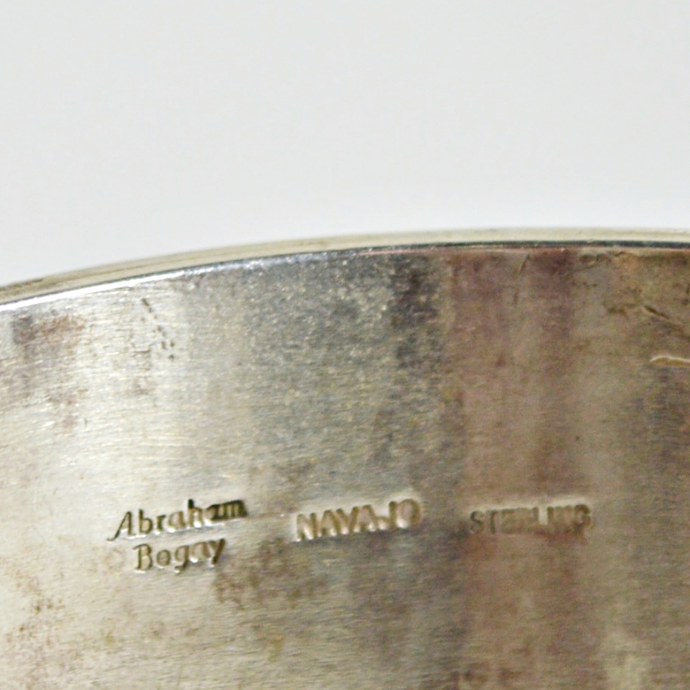 Sterling Navajo Cuff by Abraham Begay | EBTH
