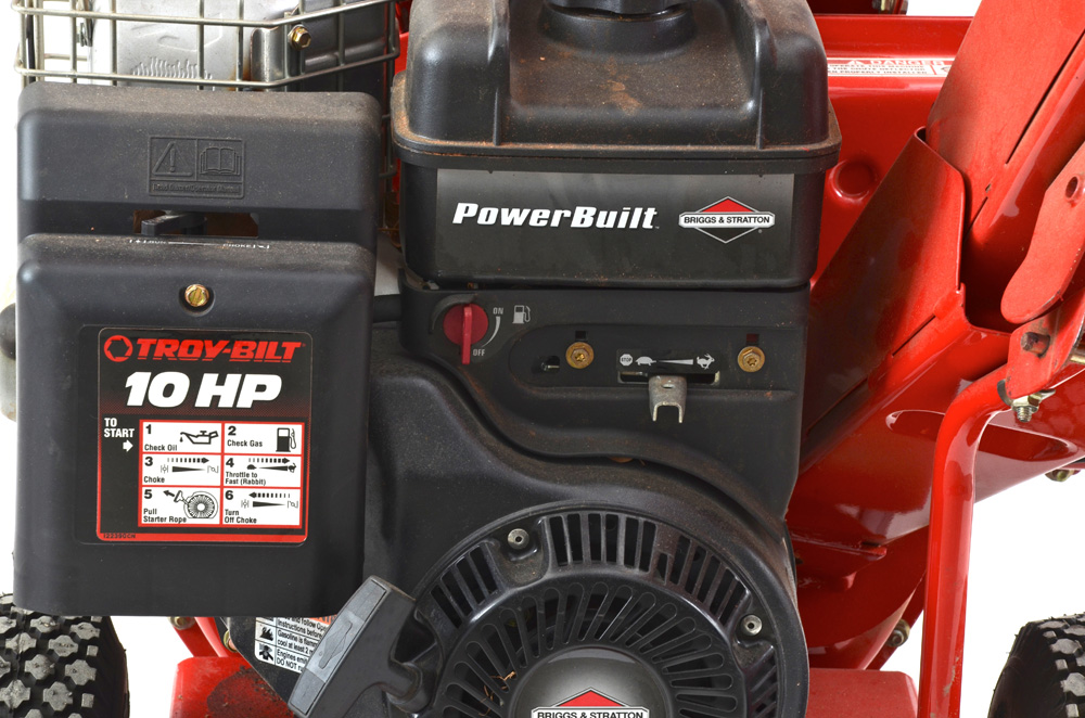 10 HP Troy-Bilt Wood Chipper Shredder | EBTH