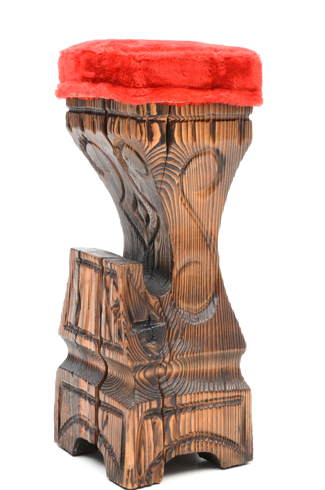 Six Vintage Tiki Stools | EBTH