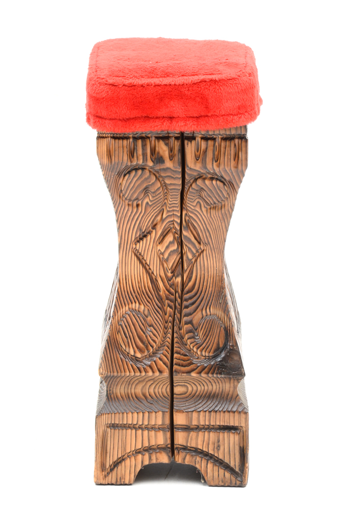 Six Vintage Tiki Stools | EBTH