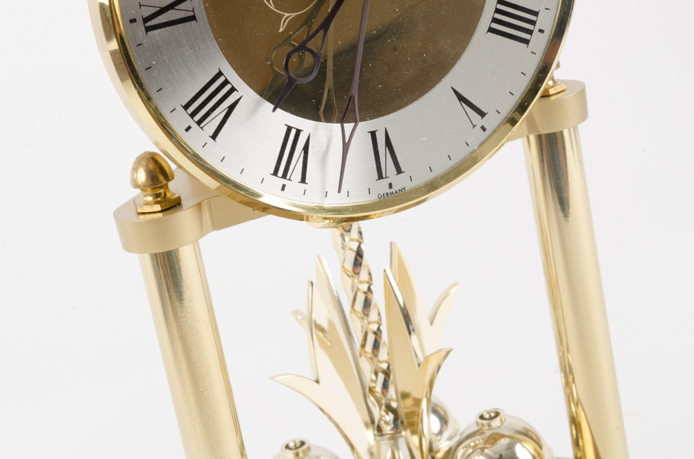 Bulova Quartz Brass Anniversary Clock | EBTH